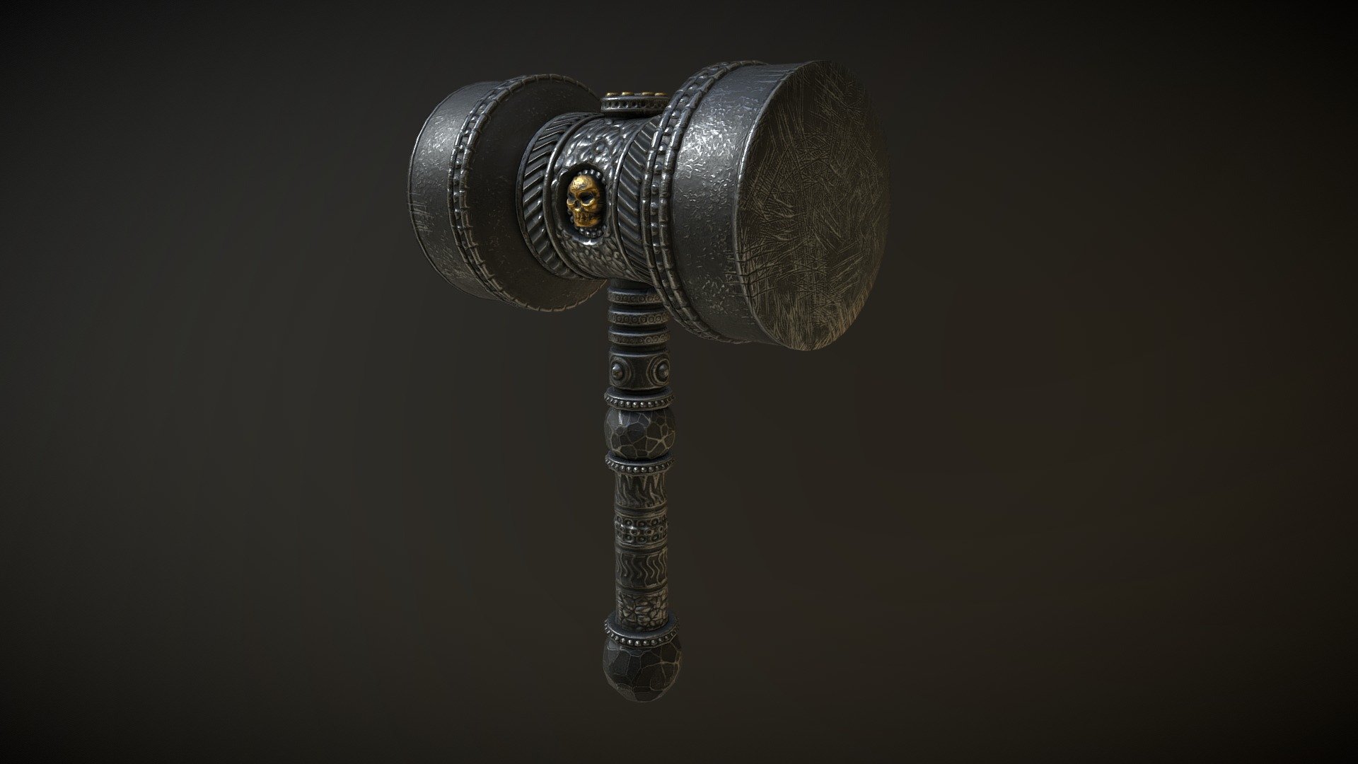 War Hammer - 3D model by Nemanja Milosevic (@nemanja_m) [af48839 ...