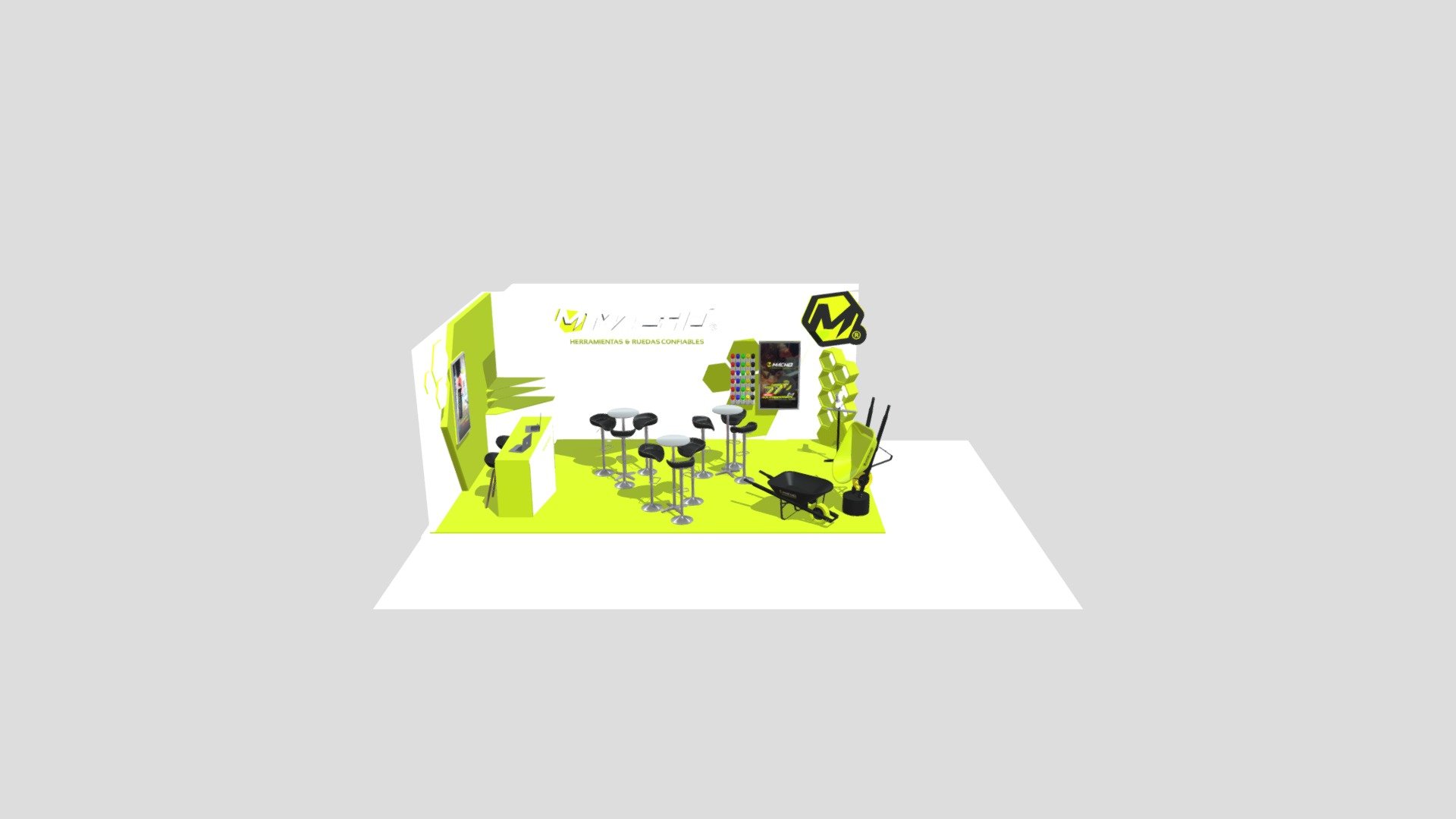 Stand Macho 2024 - 3D model by darktechnoaidancer [af4a657] - Sketchfab