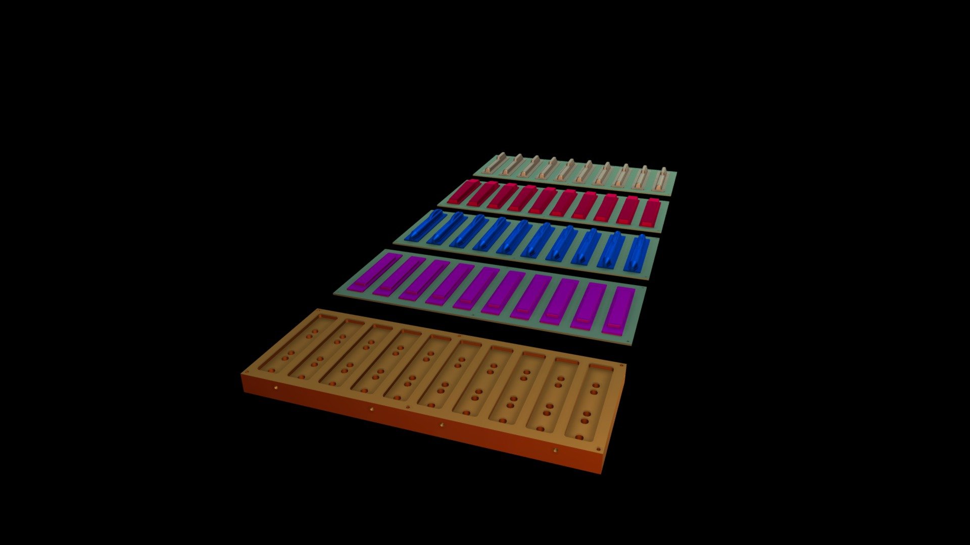 4 MOLDE UNIVERSAL - 3D model by BLIGRAF [af4ab71] - Sketchfab