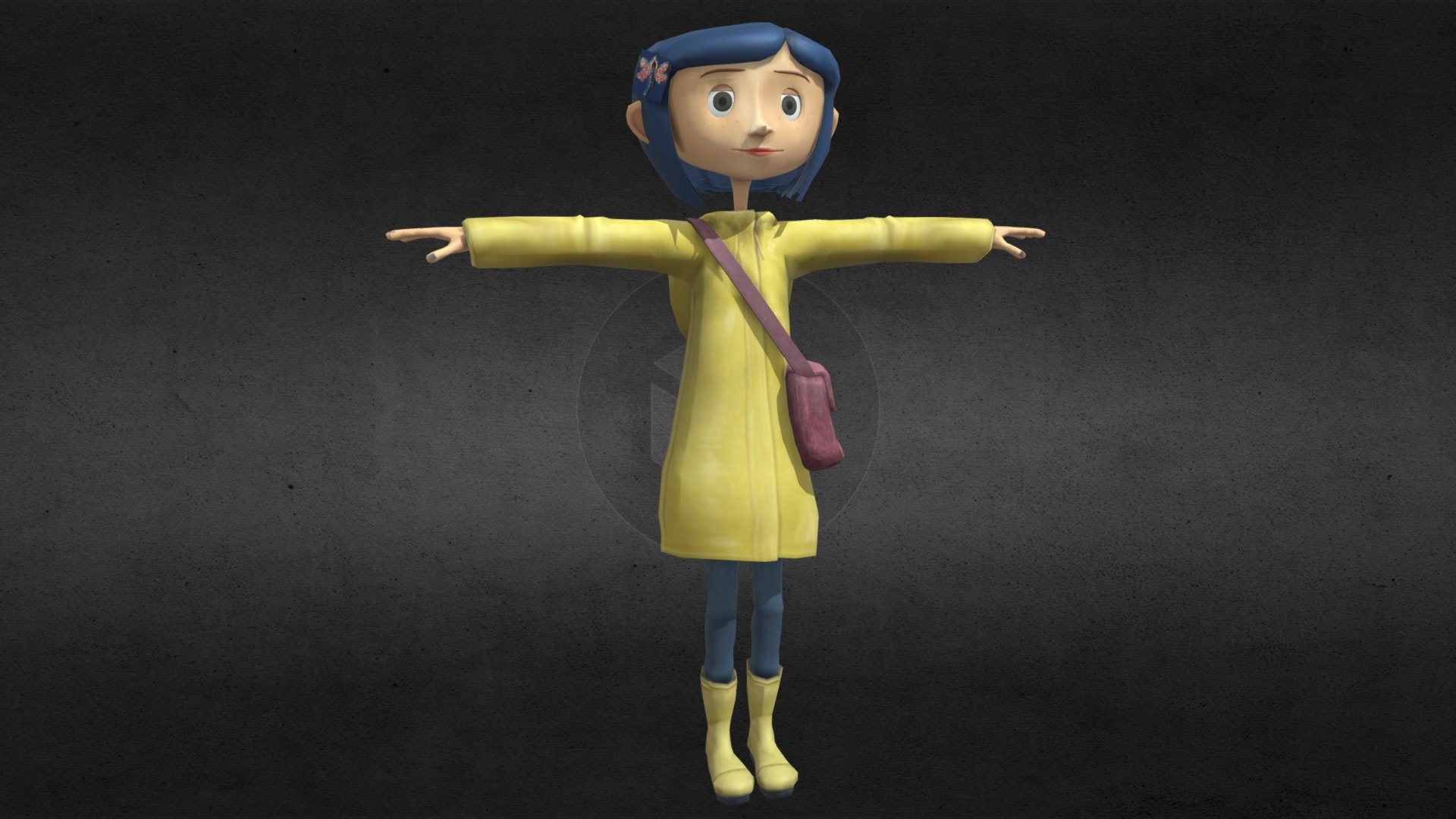 Coraline Jones - Download Free 3D model by JennyfanMeetTheRobinsonGame (@jennyconteras75 ...