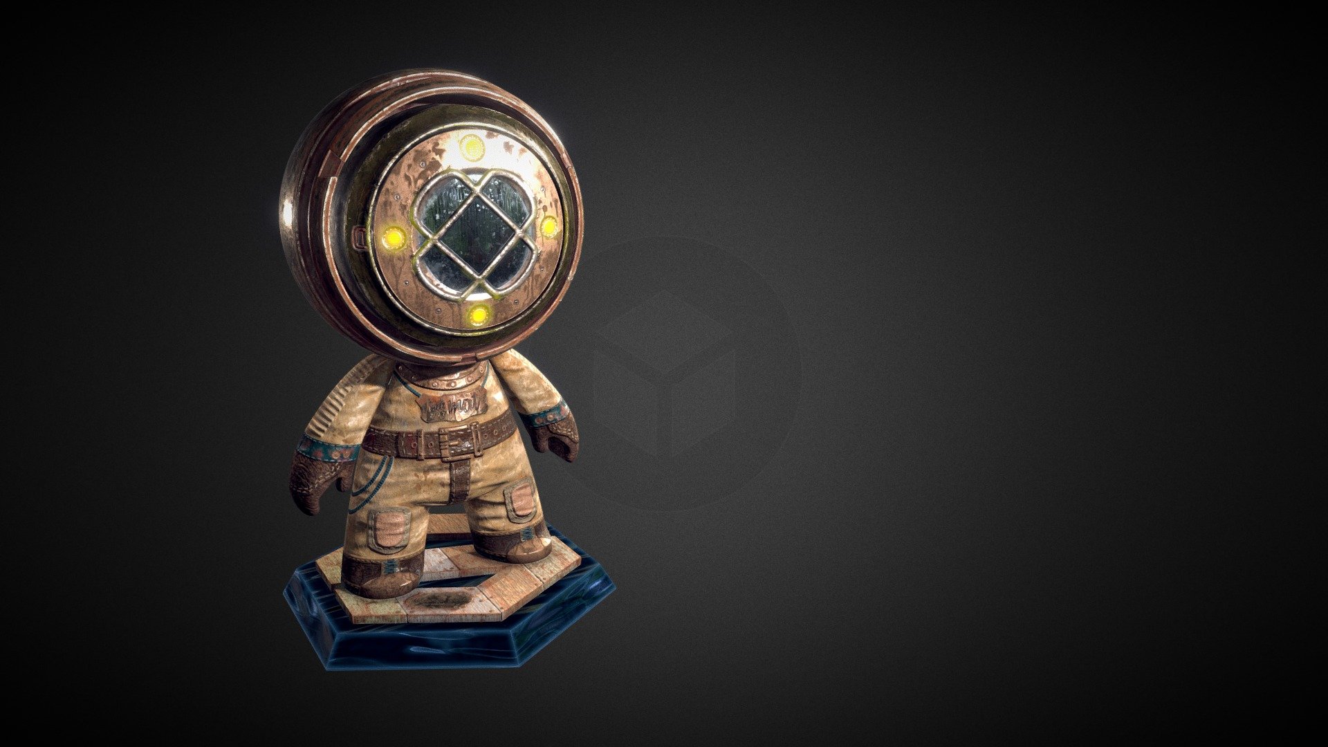MAT the diver - 3D model by phunguyen0212 [af4c08a] - Sketchfab