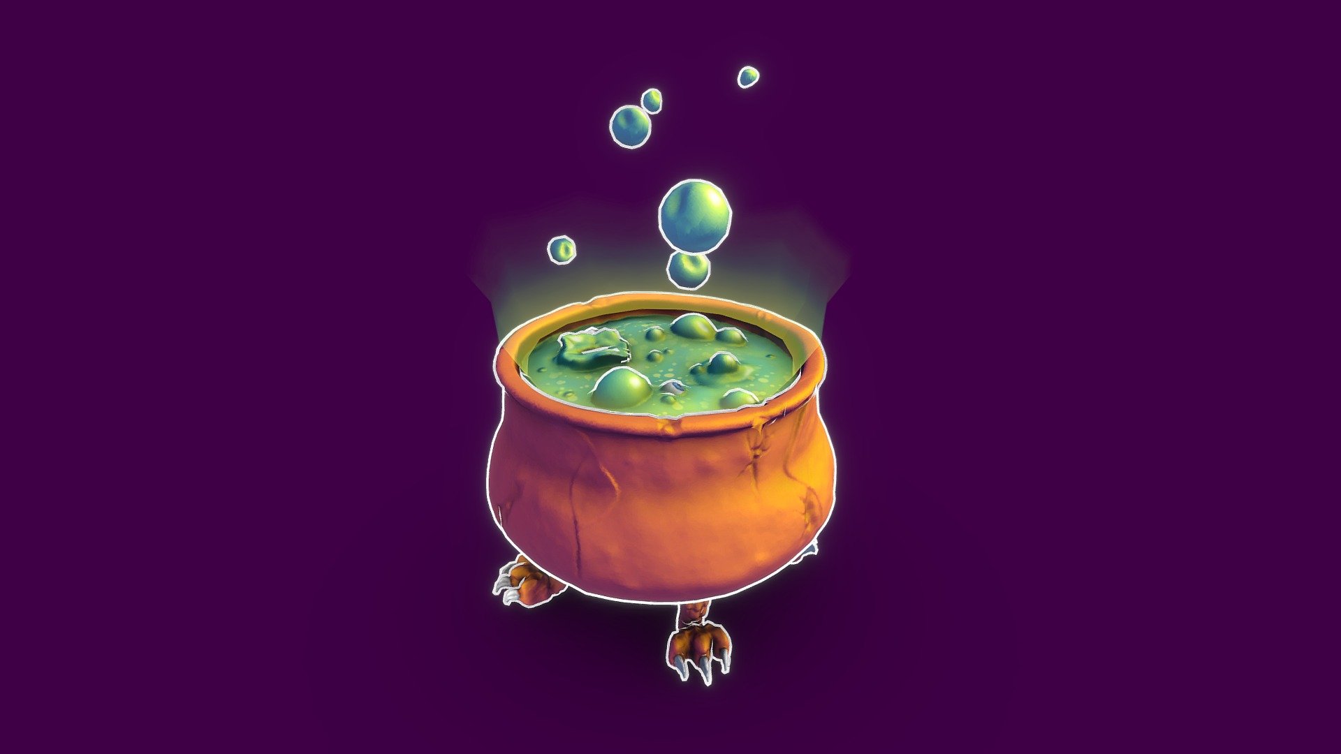 Cauldron - Download Free 3D model by Jordan Cameron (@jordanacam ...