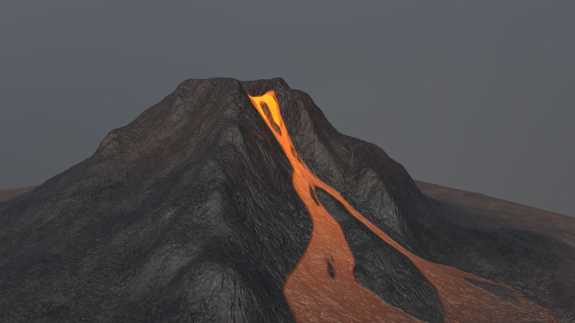 Volcano - Landscape - Buy Royalty Free 3D model by RitorDP [af4c6f1 ...
