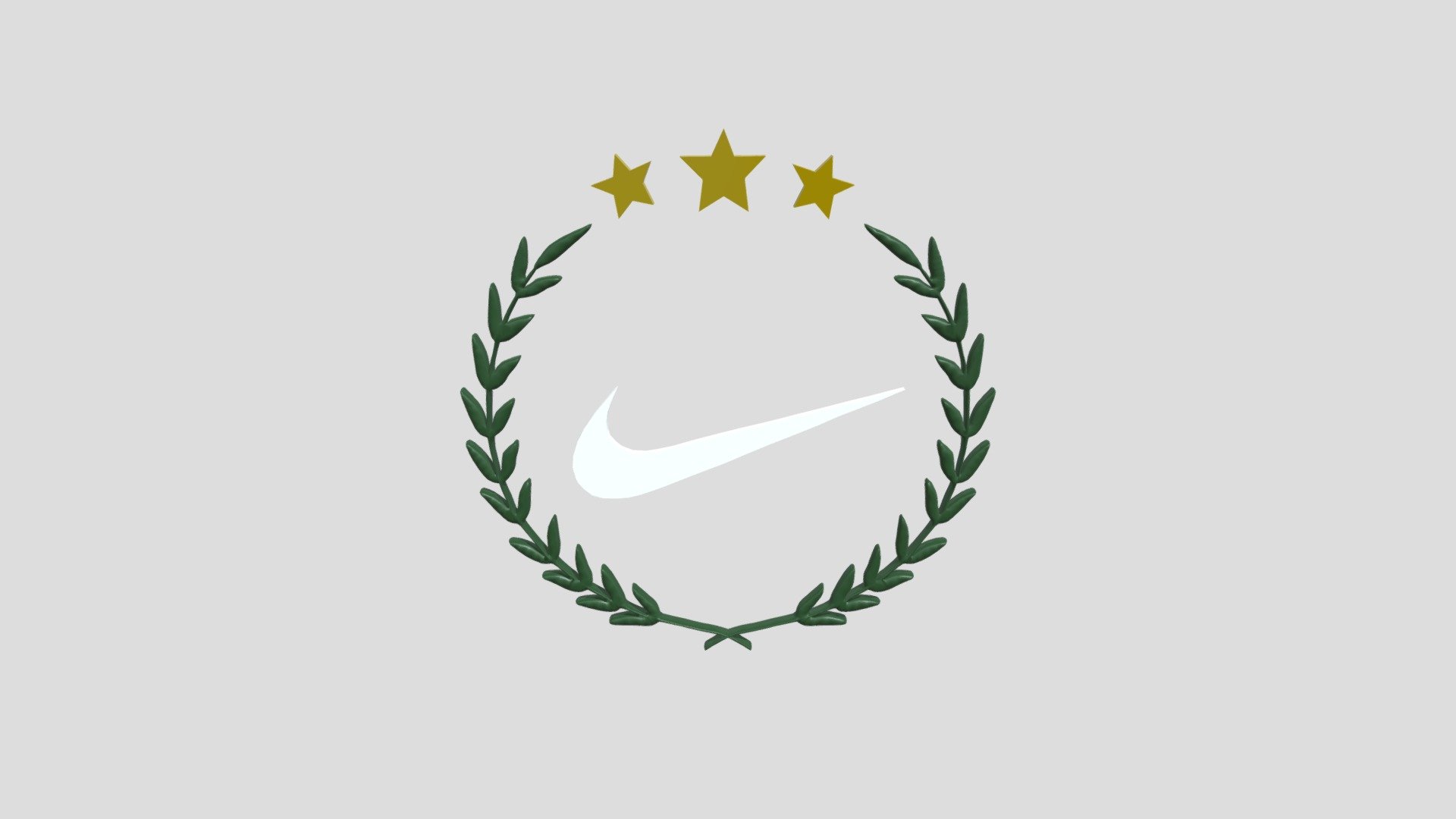 nike badge - 3D model by MengChoon73e325b3d8304a14 [af4ec45] - Sketchfab