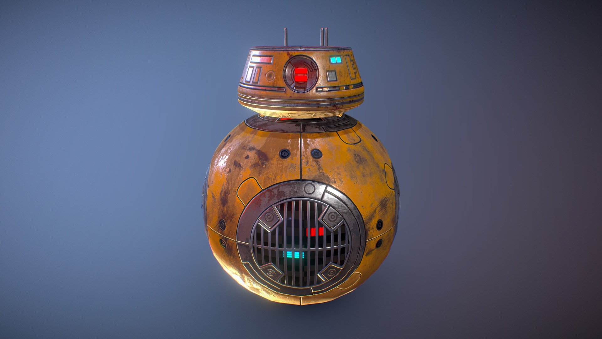 Droid - 3D model by Sim4ik (@Sim4ik2014) [af5033b] - Sketchfab