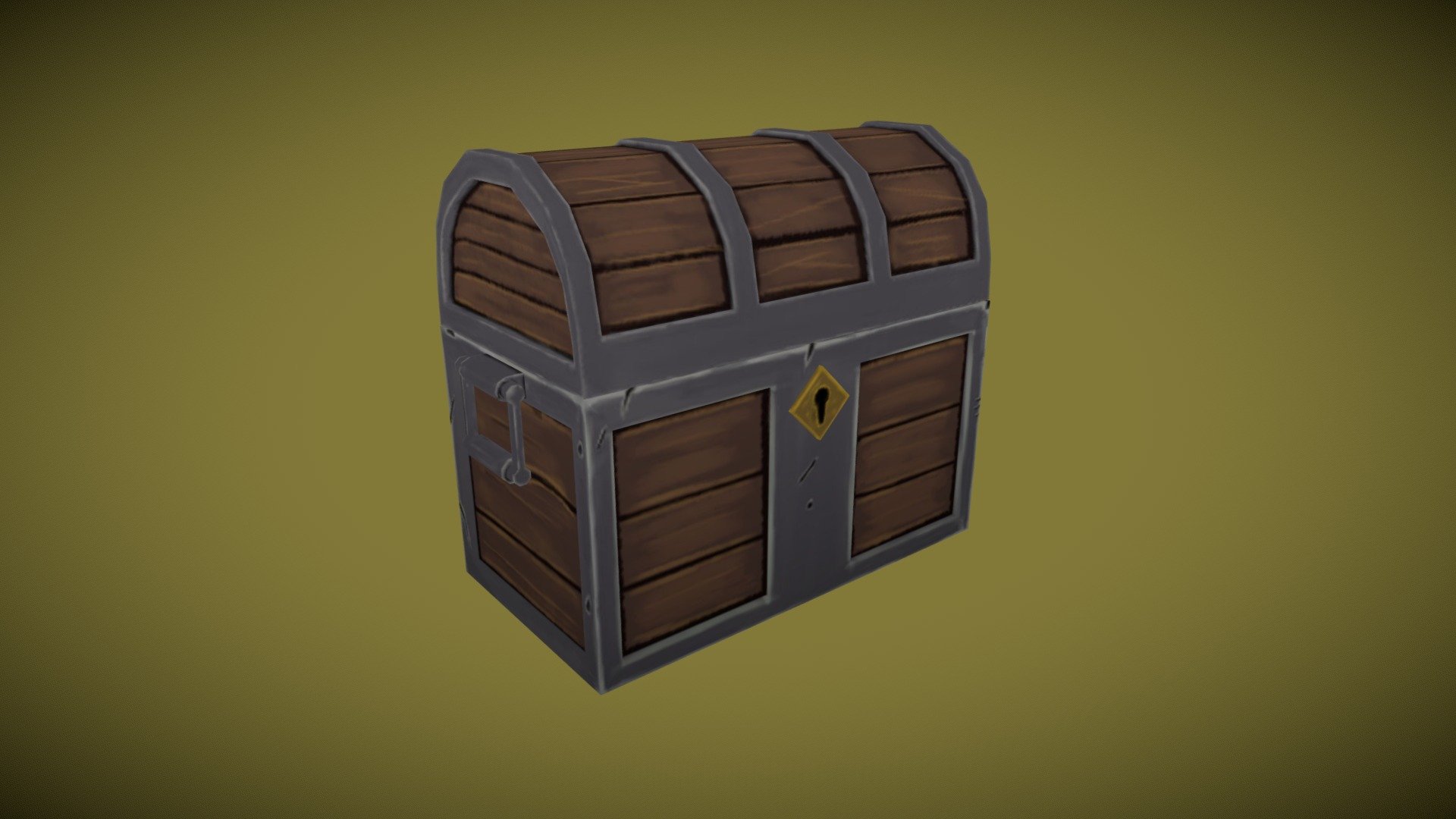 Stylized Treasure Chest - Download Free 3D model by Gintoki1234 ...