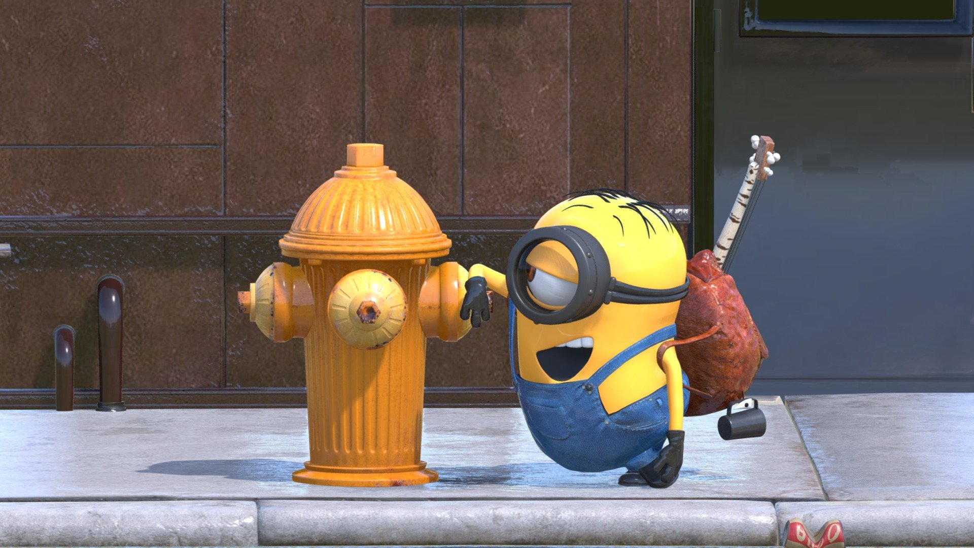 Stuart & Fire hydrant - 3D model by gh0stface19 [af528d2] - Sketchfab