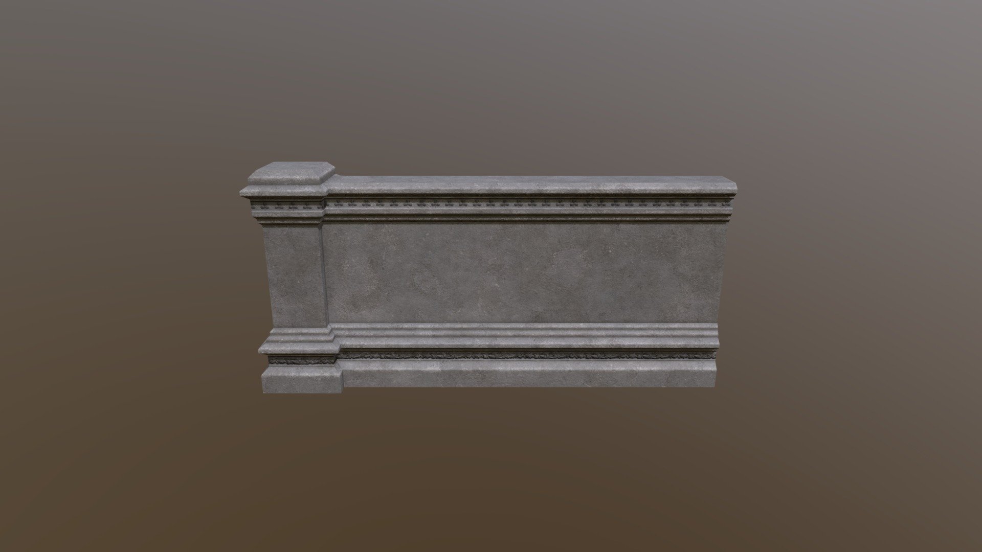 Border Piece - 3D model by lystopad.dm [af53ddc] - Sketchfab