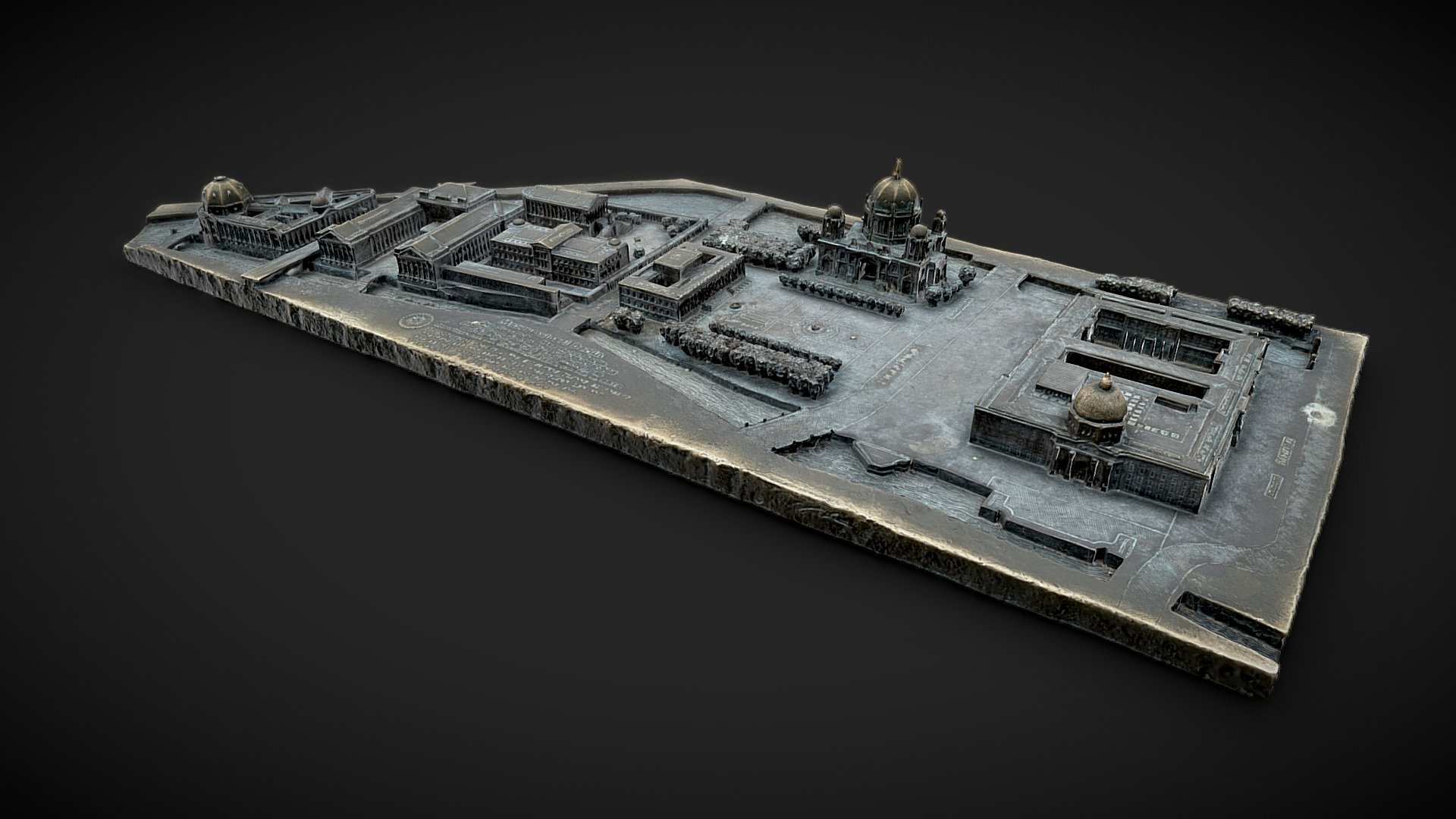Tactile model of Museum Insel (model only, 100k) - Download Free 3D ...