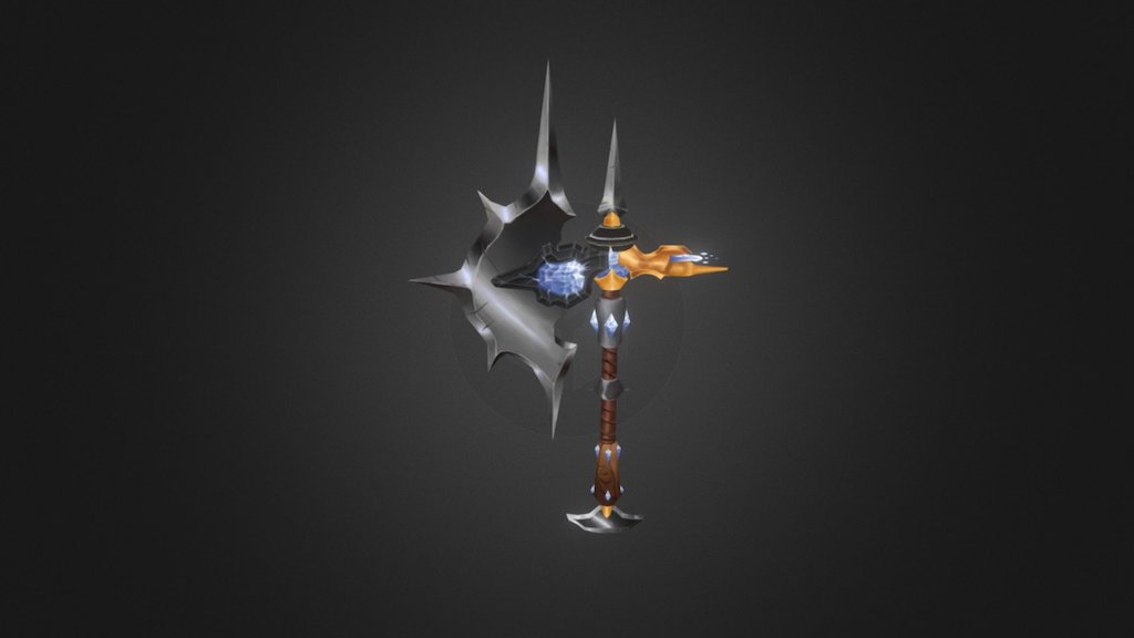 wow axe - 3D model by N.B (@DorianDabrav) [af54b14] - Sketchfab