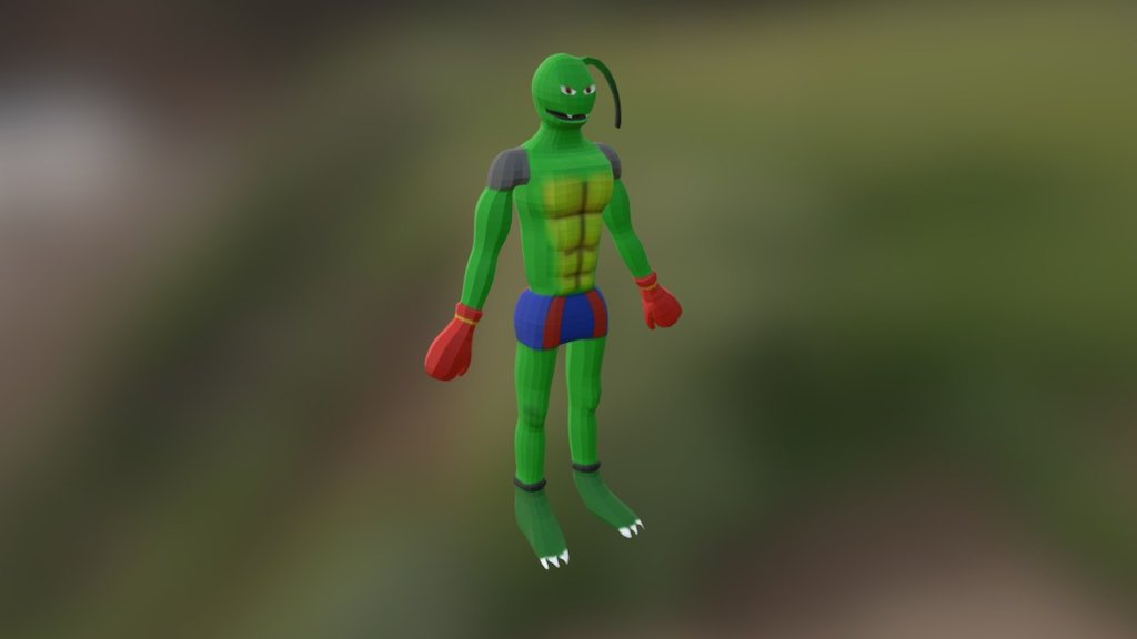 Baizer Animation Character - 3D model by Deicen [af562cb] - Sketchfab