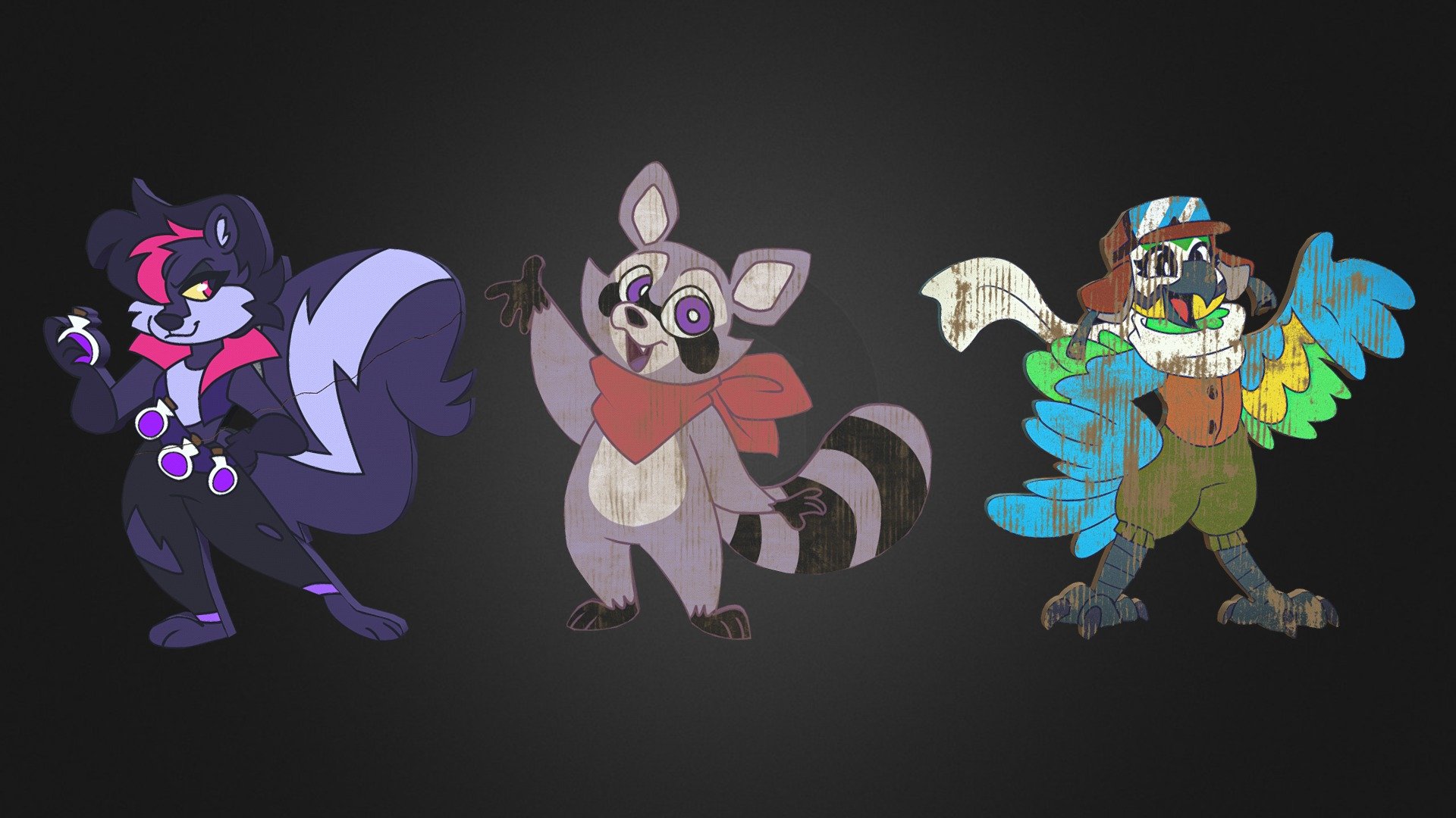 Indigo Park - Cutouts - Download Free 3D model by MG Rips (@MG_GameRips ...