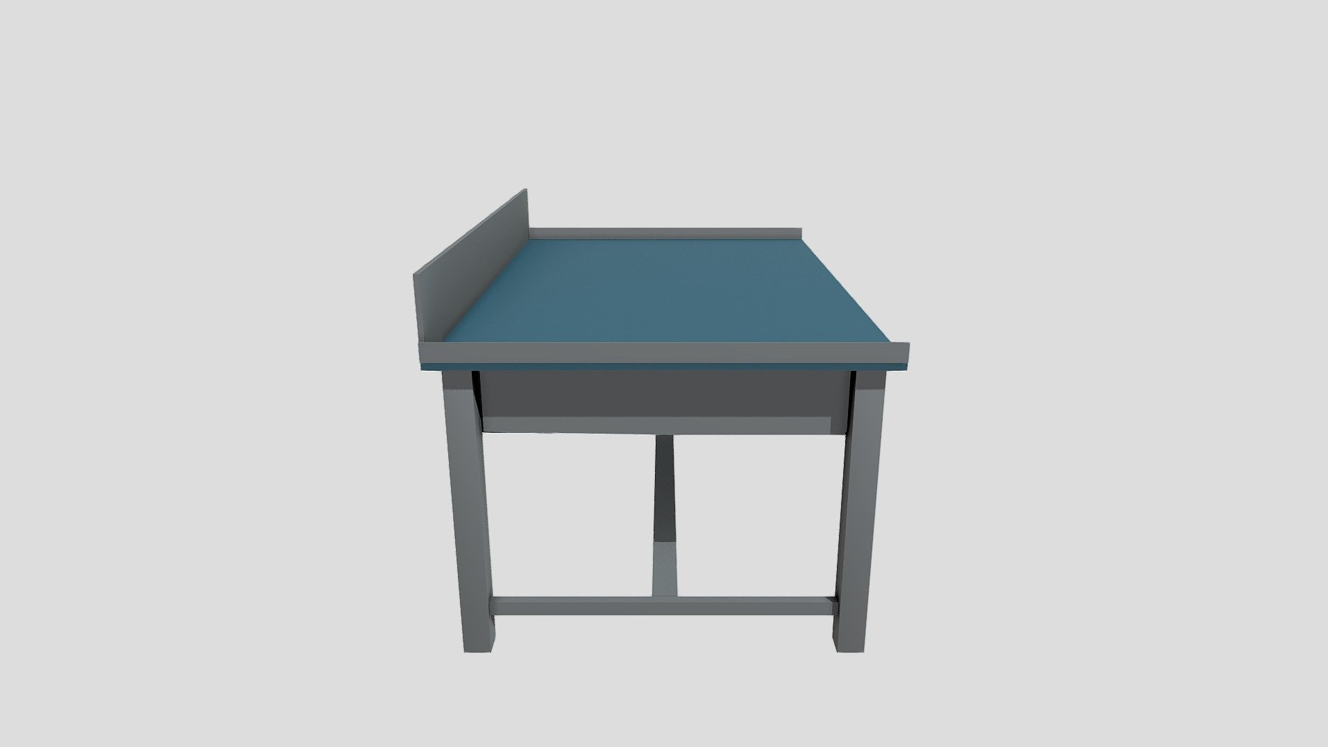 Industrial Table - 3D model by Amazoi Studio (@amazoistudio) [af5756a ...