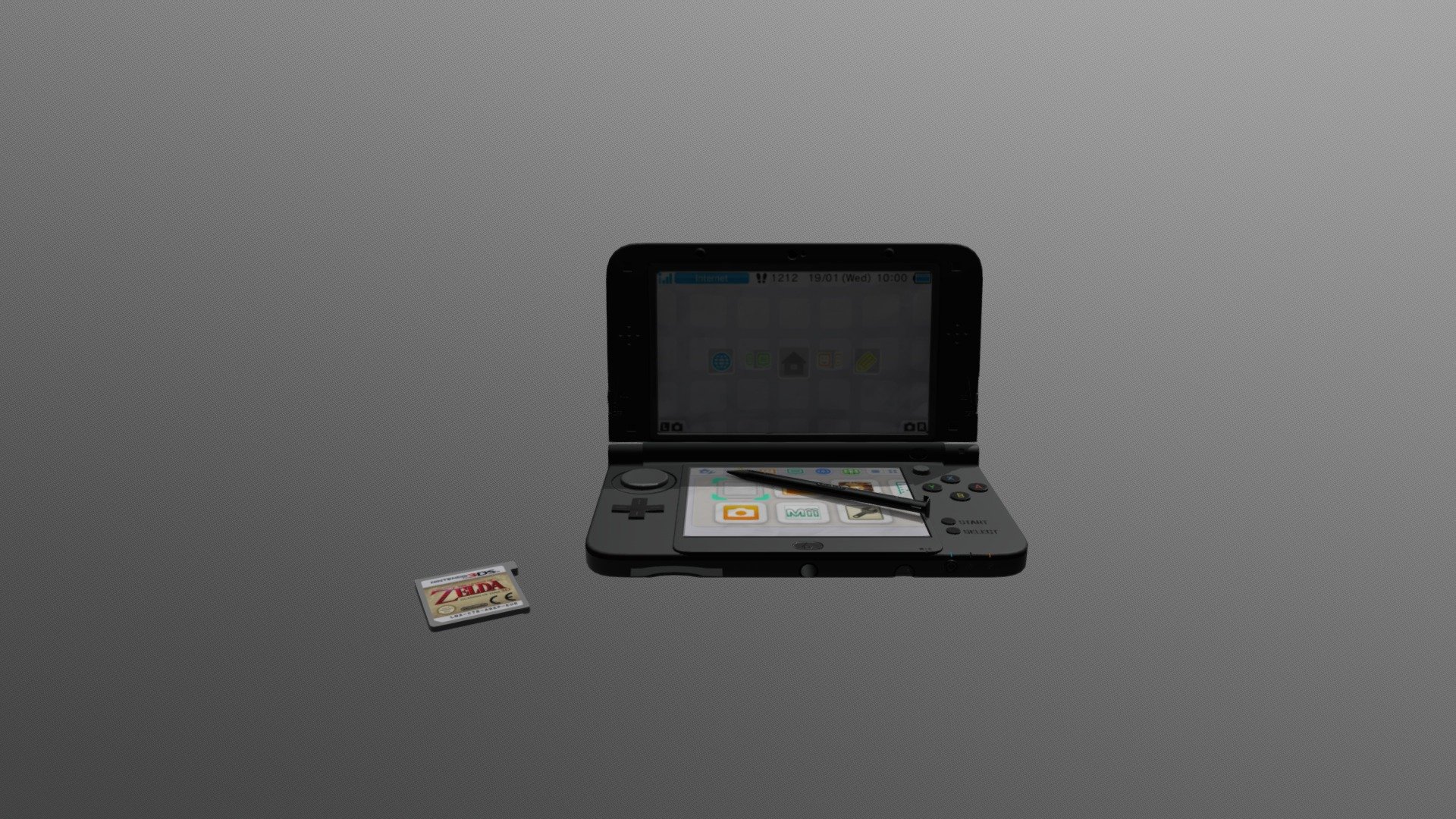 New Nintendo 3DS XL - 3D model by Scott Lucas (@ScottLucas) [af57c21 ...
