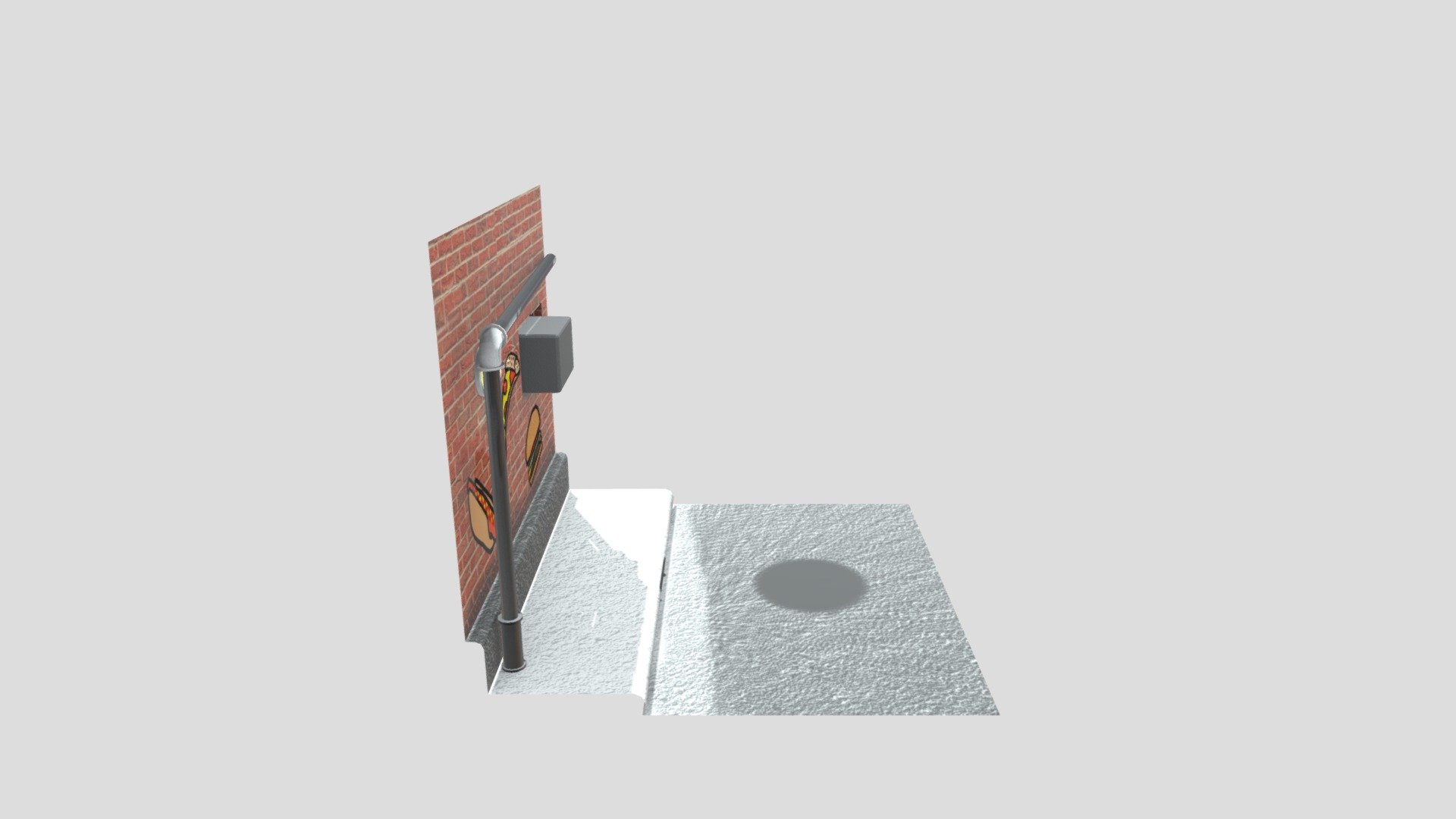 Alley way - Download Free 3D model by AJGameboy44 [af5935e] - Sketchfab