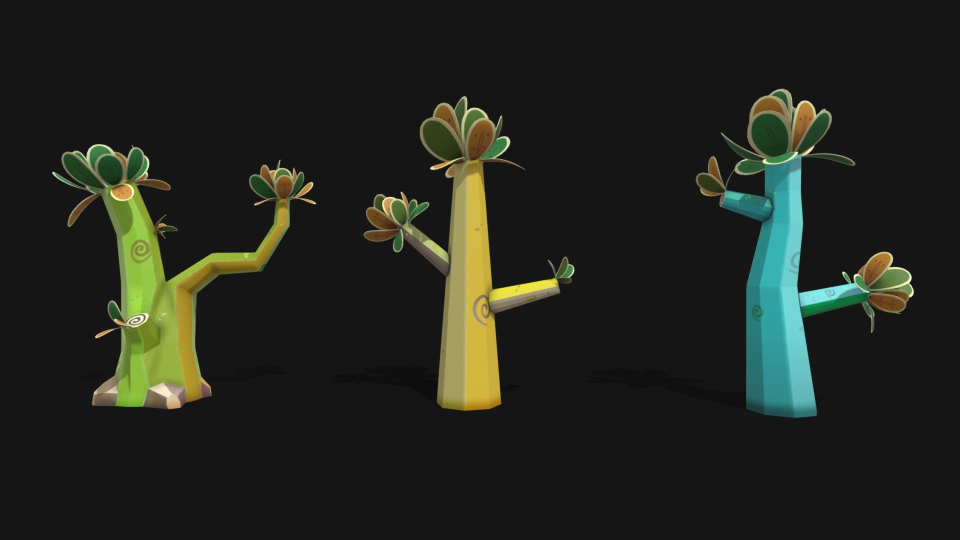 paper Tree - Buy Royalty Free 3D model by ostrich (@gohean33) [af595cc ...