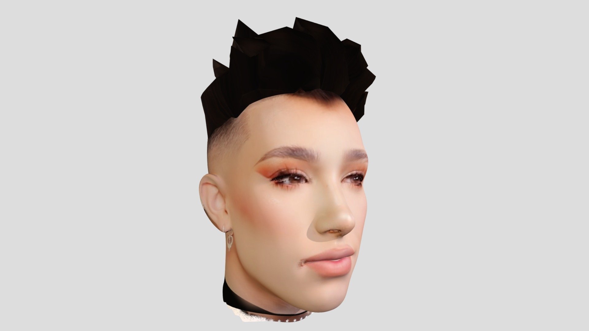 James Charles Head - 3D model by ZaneBurko2 (@zaneezburko) [af597c4 ...