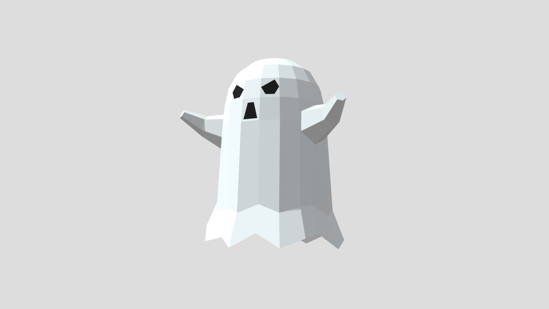 Ghost - Download Free 3D model by Yurisaki3D [af59d61] - Sketchfab