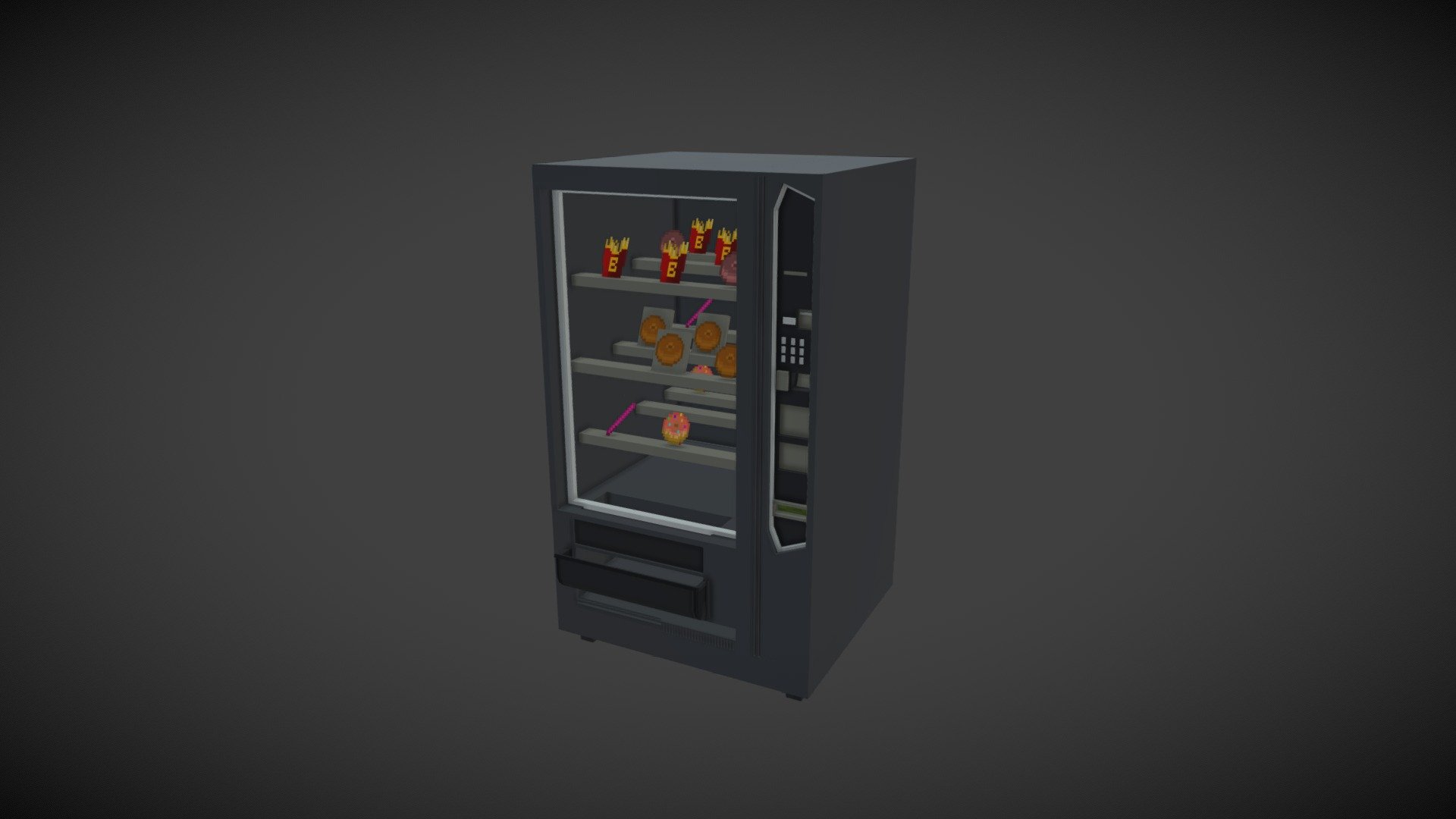 Vending Machine - 3D model by Pedro (@intersecato) [af5a3af] - Sketchfab