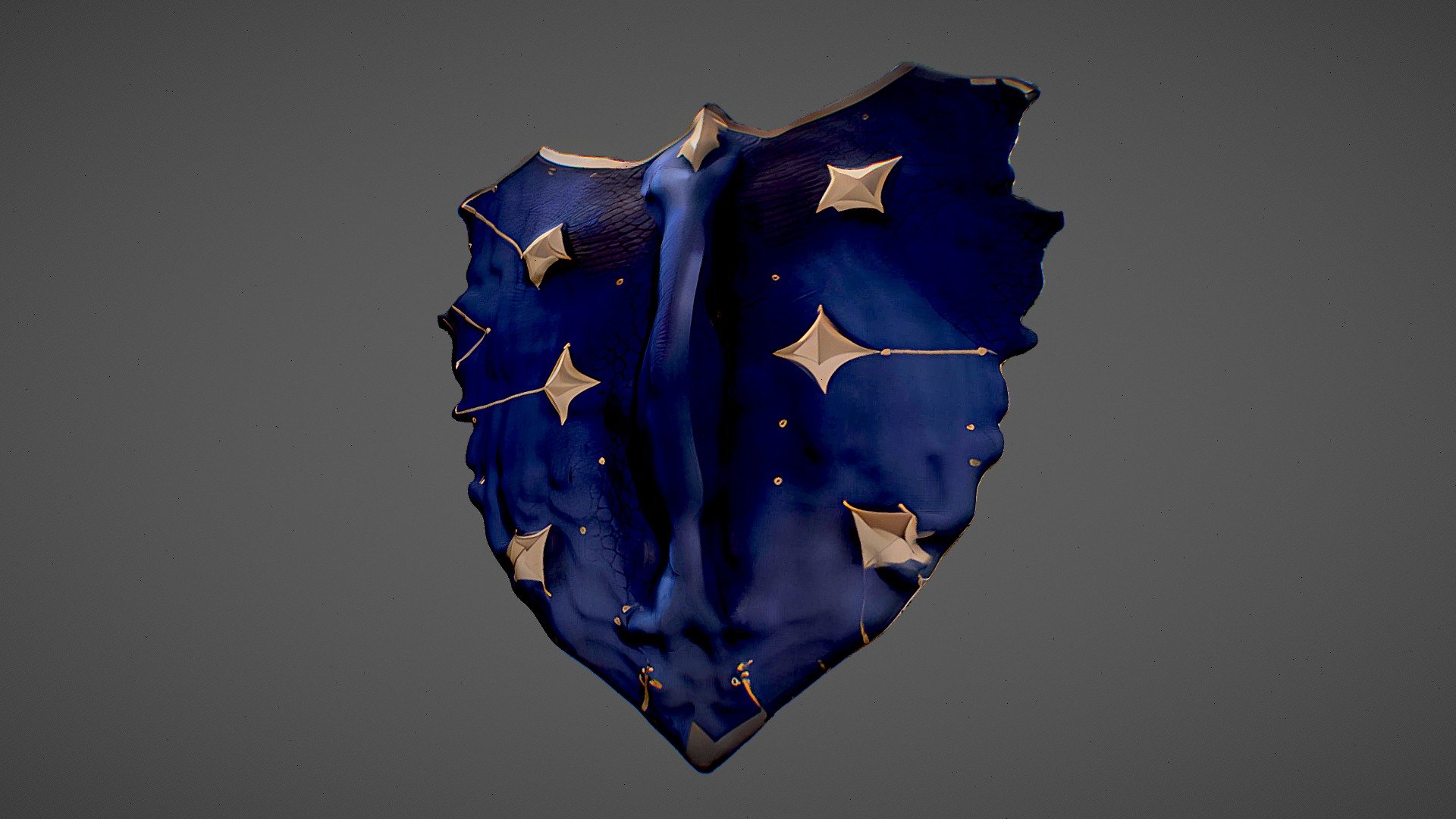Dragon scale shield - Download Free 3D model by Verticle [af5a413 ...