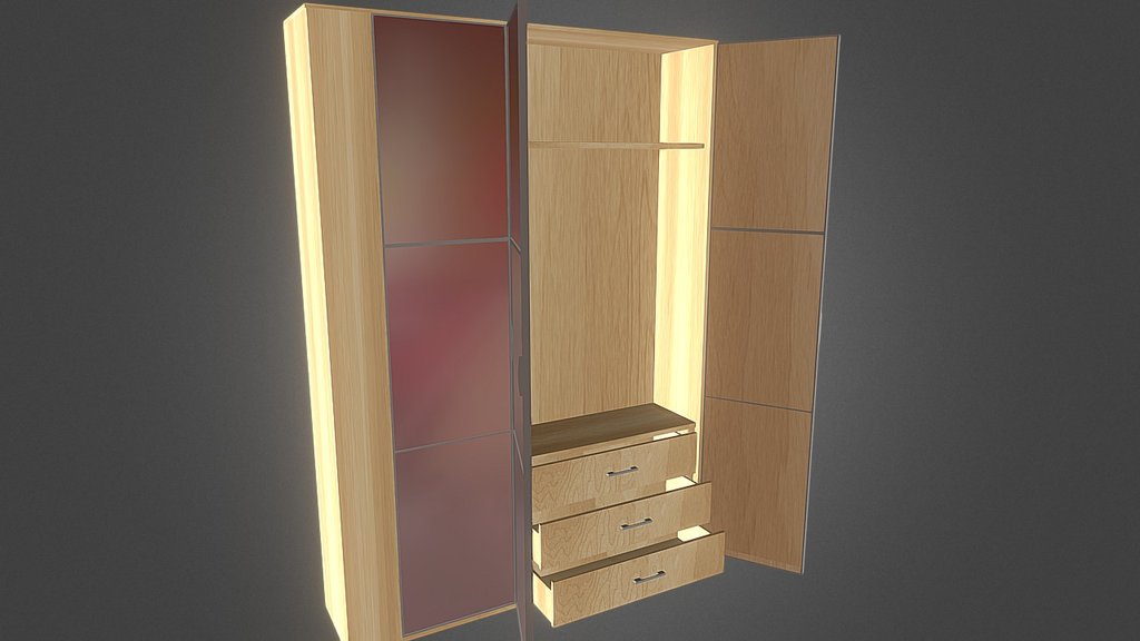 Closet - 3D model by sertilou [af5d762] - Sketchfab