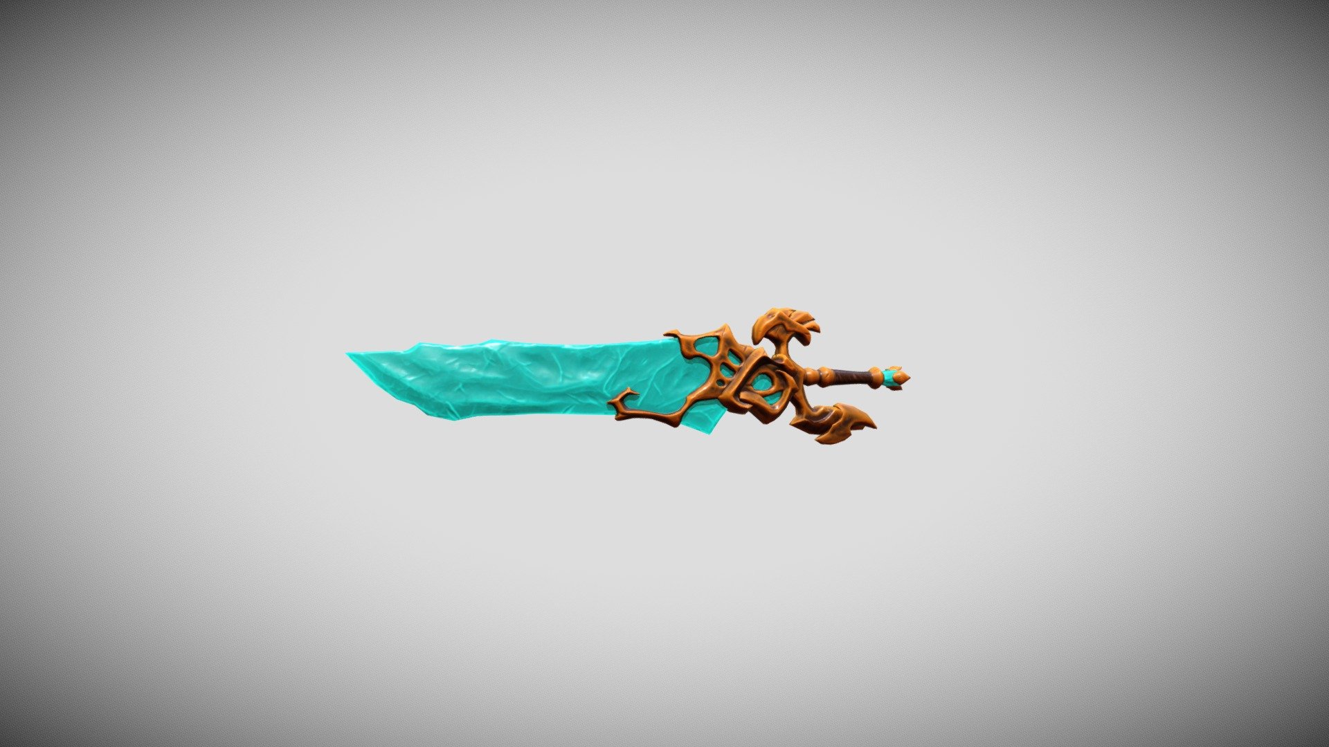 stylized low poly sword - 3D model by biren60 [af5e26d] - Sketchfab