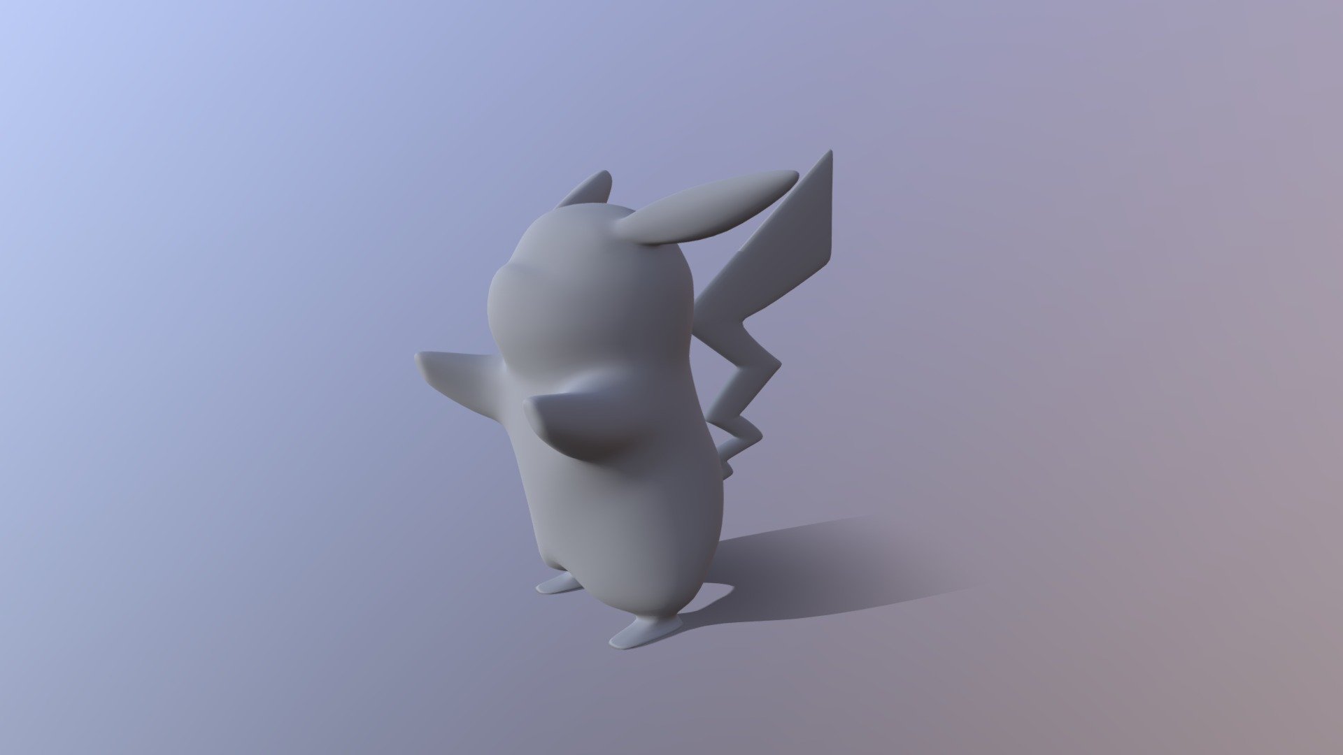 Pikachu - 3D model by GGam [af5edba] - Sketchfab