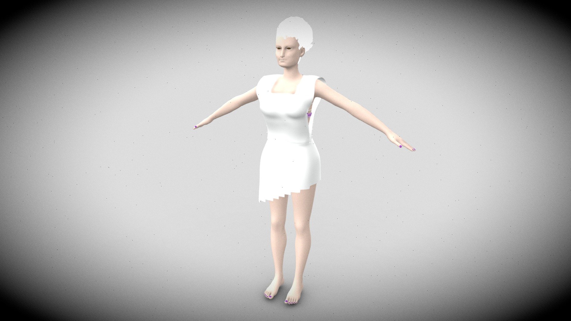 Woman character - Download Free 3D model by TIS (@tistvan) [af60b47 ...