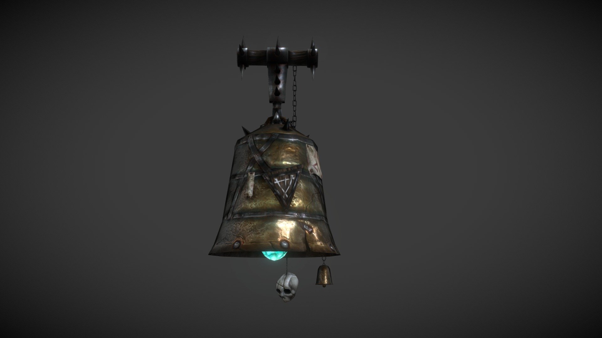 Object - bell - Download Free 3D model by a94al5k3 [af60f61] - Sketchfab