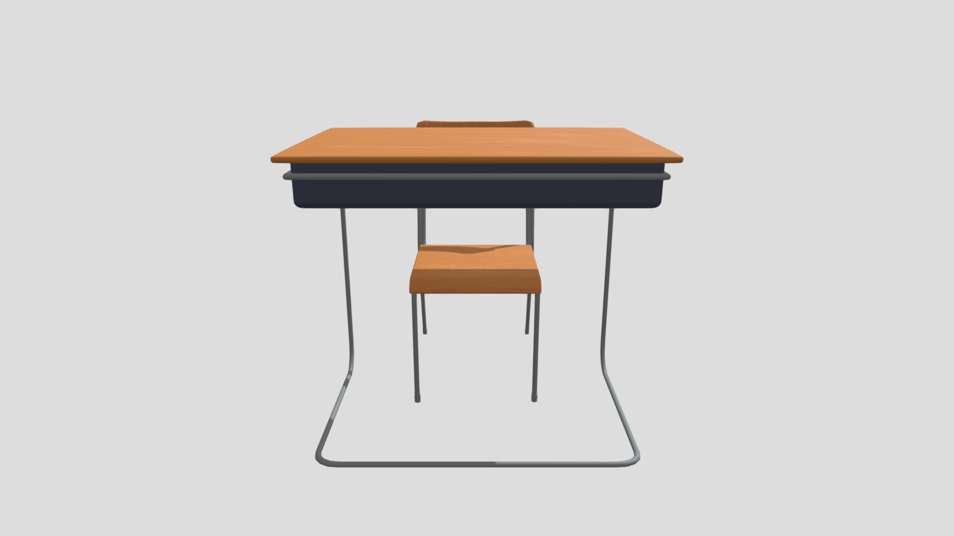 Anime Style Study Desk - 3D model by ArtistSK [af6138b] - Sketchfab