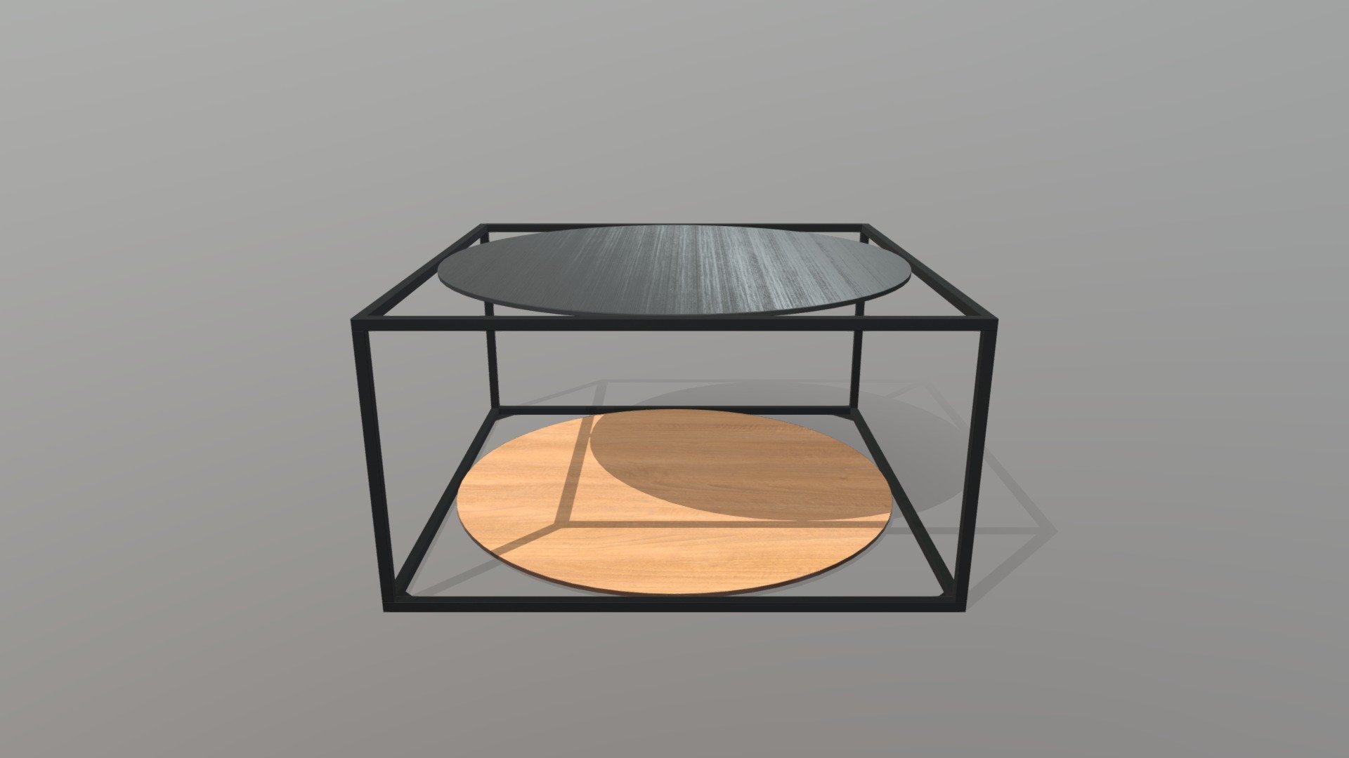 Black cube table - 3D model by zeg.ai [af62dc6] - Sketchfab