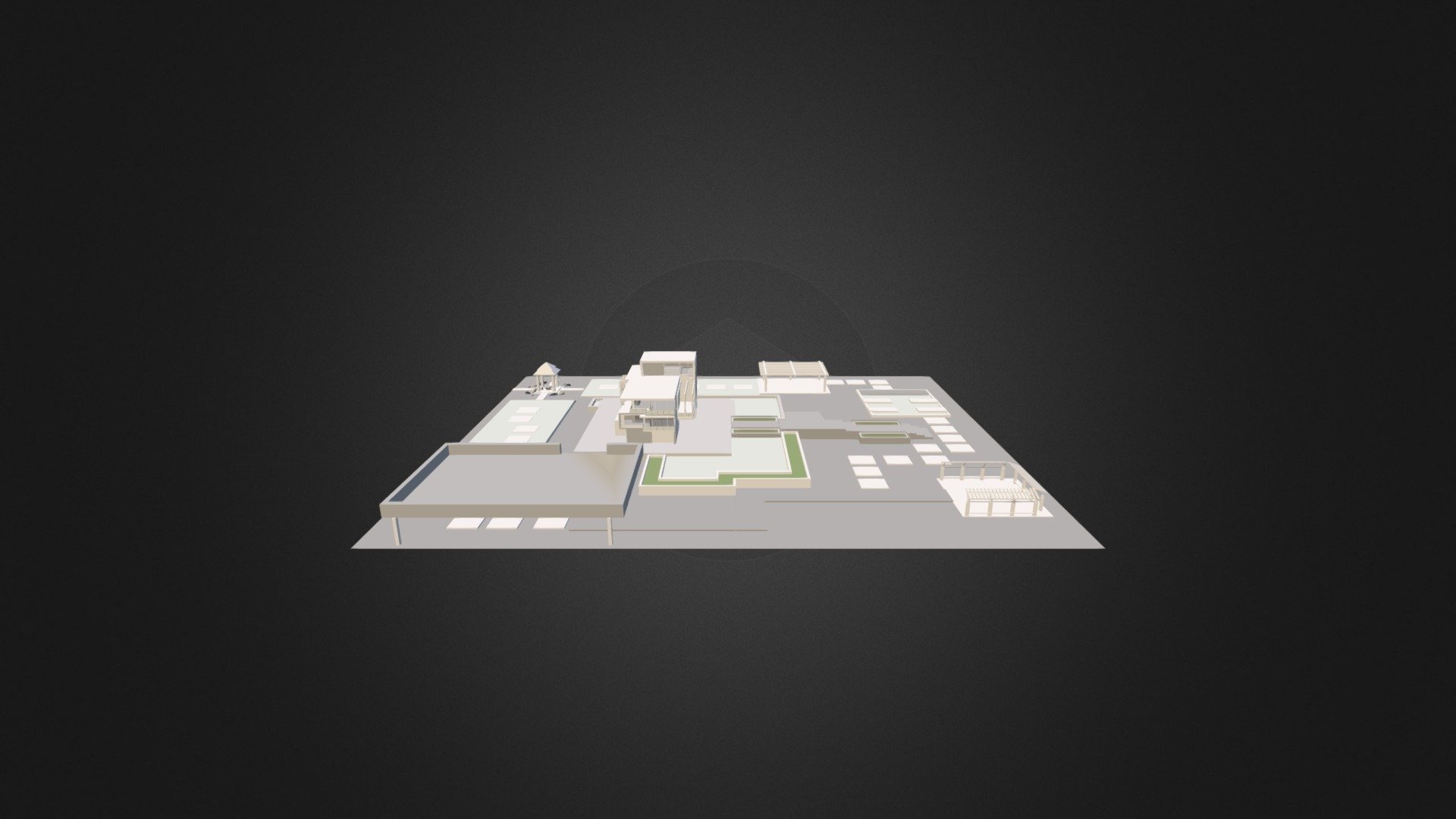 modern with site - 3D model by sbarmod [af64492] - Sketchfab