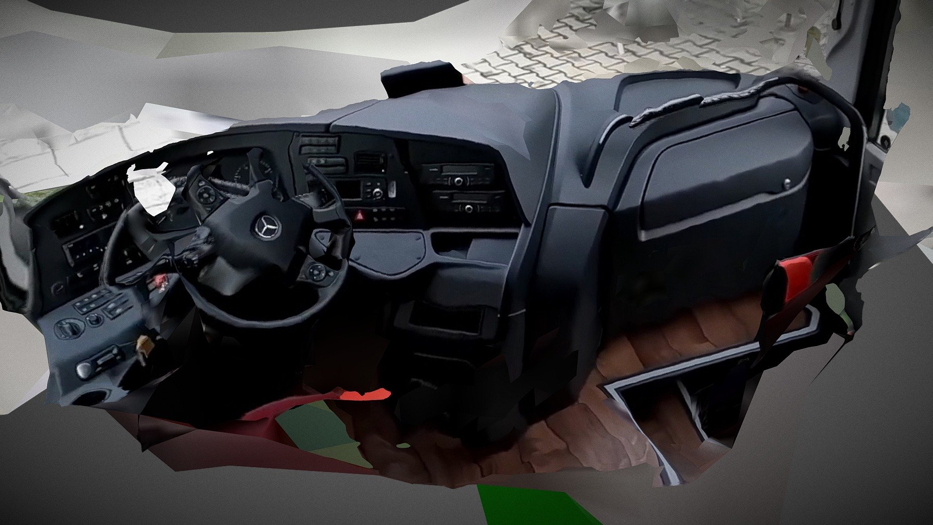 Tourismo Cockpit 3D Scan - 3D model by KskLi1453 [af656a6] - Sketchfab