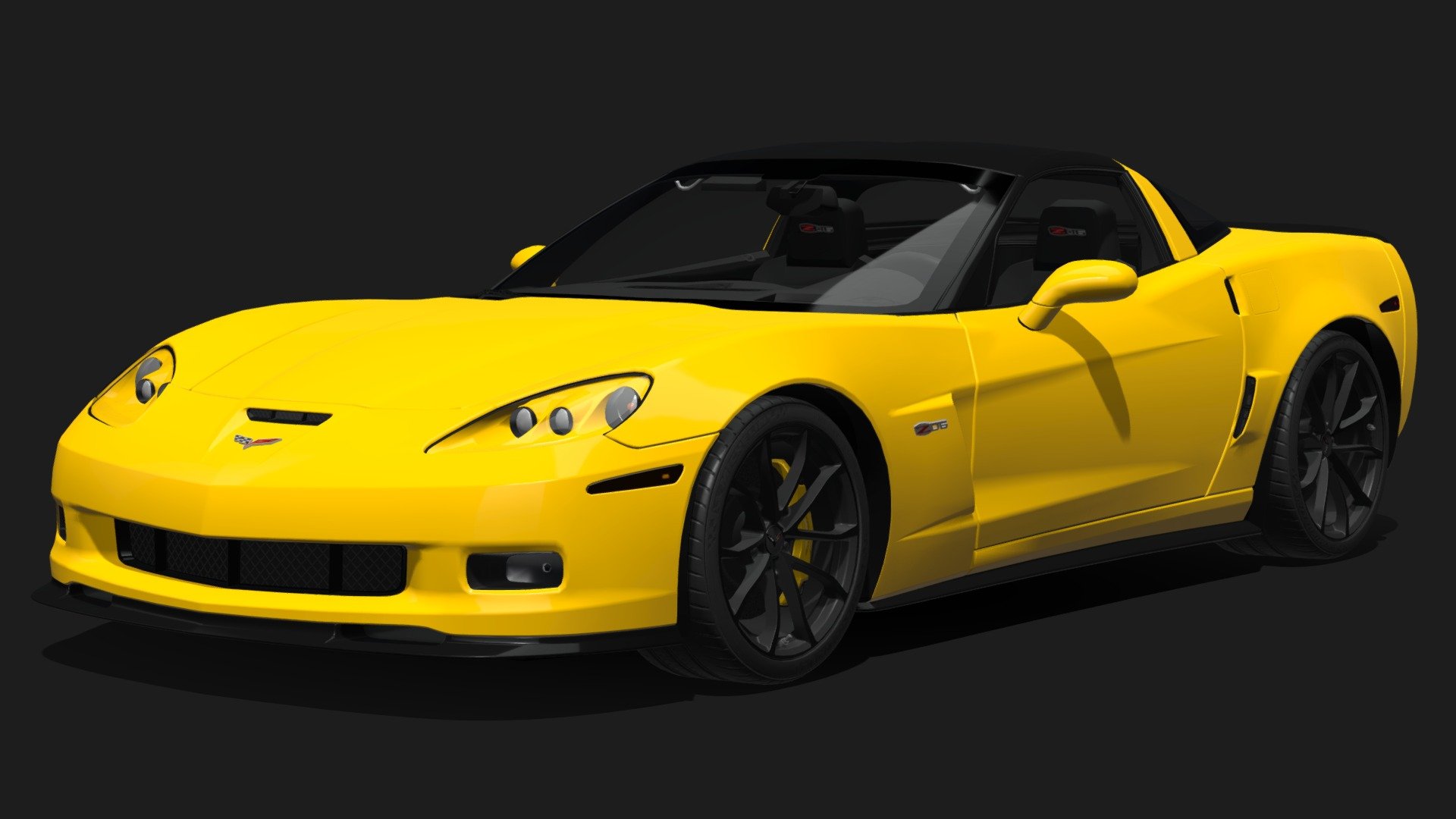 2013 Chevrolet Corvette Z06 (C6) - Download Free 3D model by OUTPISTON ...