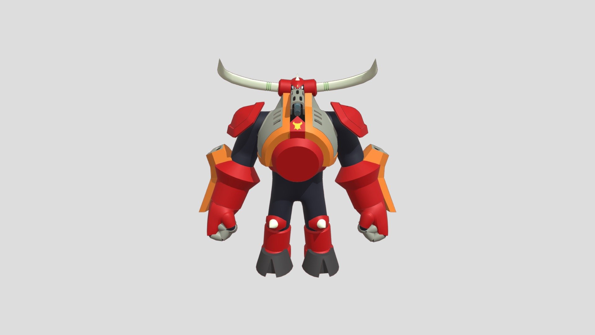 Taurus Fire - Mega Man StarForce - 3D model by brandon.ferris2016 ...