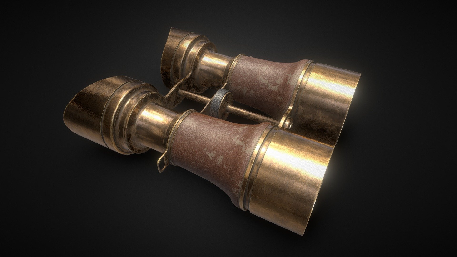 Vintage Binocs - 3D model by Thalestr [af6782b] - Sketchfab