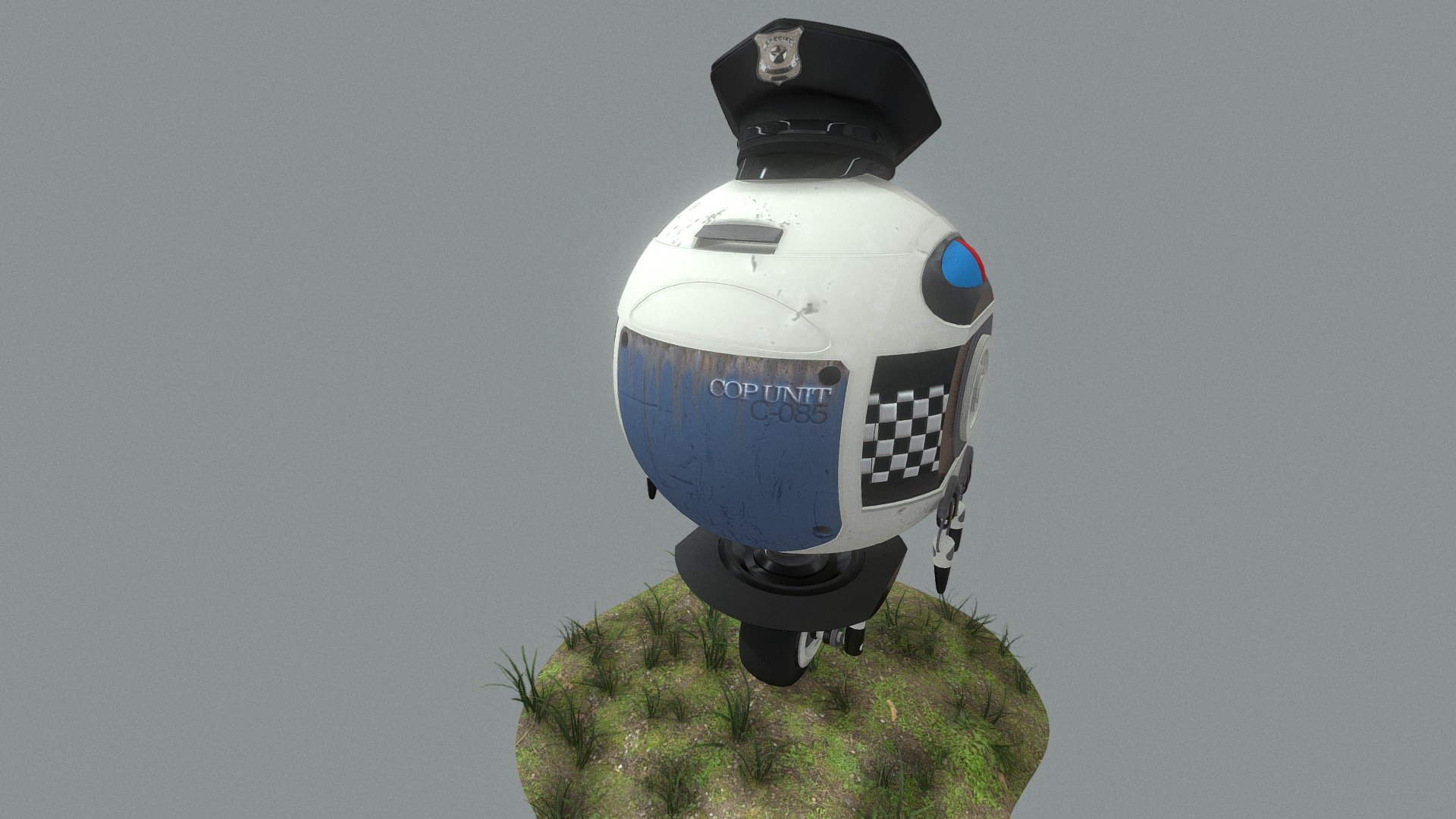 Cop Unit C-085 - 3D model by Sm0keDev (@cemota2001) [af685c3] - Sketchfab