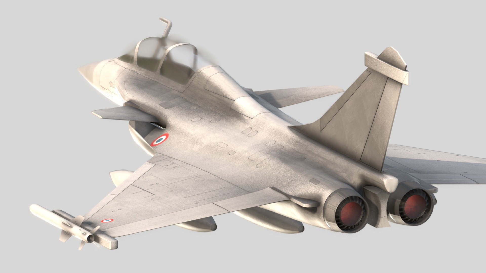 Rafale fighter - Buy Royalty Free 3D model by mohamed.amir94812 ...