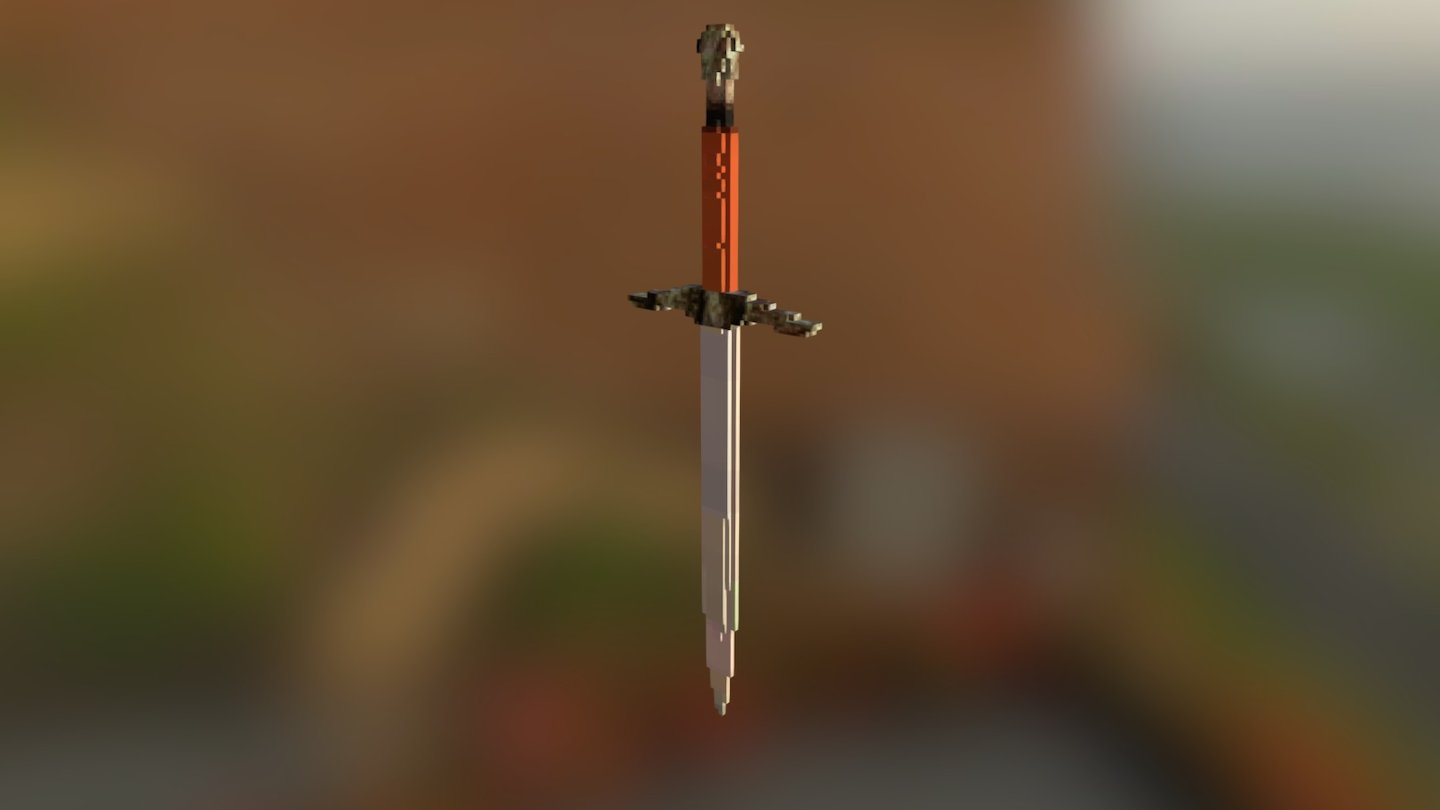 Simple Dagger - 3D model by Biomedefender [af6b7a1] - Sketchfab