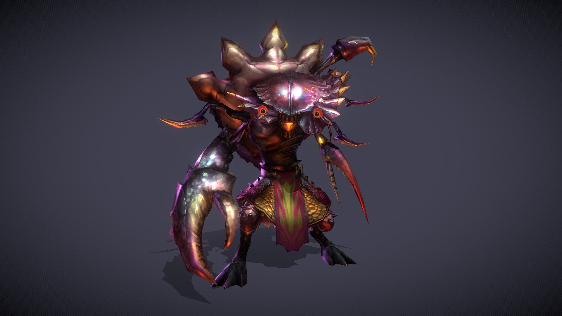 Crabman - 3D model by Shadya Samaha (@ShadyaSamaha) [af6cca9] - Sketchfab