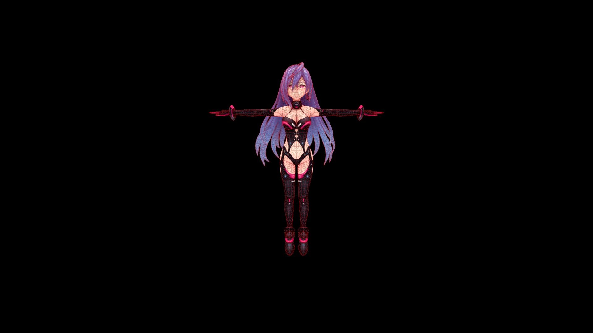 Mmd Plutia Iris Heart No Bones - Download Free 3D model by Merijn (@m.vandekolk64) [af6dde1 ...
