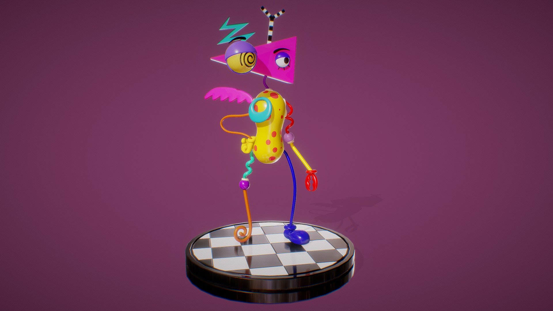 Zooble - 3D model by Monste (@Monste-Official) [af6f8a3] - Sketchfab