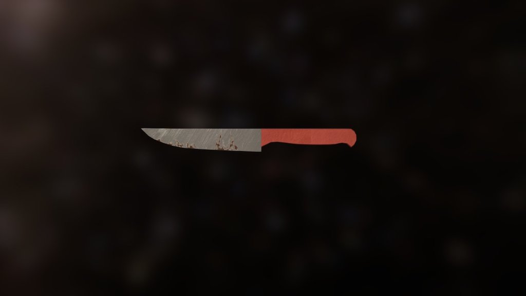 Rusty Kitchen Knife - 3D model by hammerTH [af6fe2f] - Sketchfab