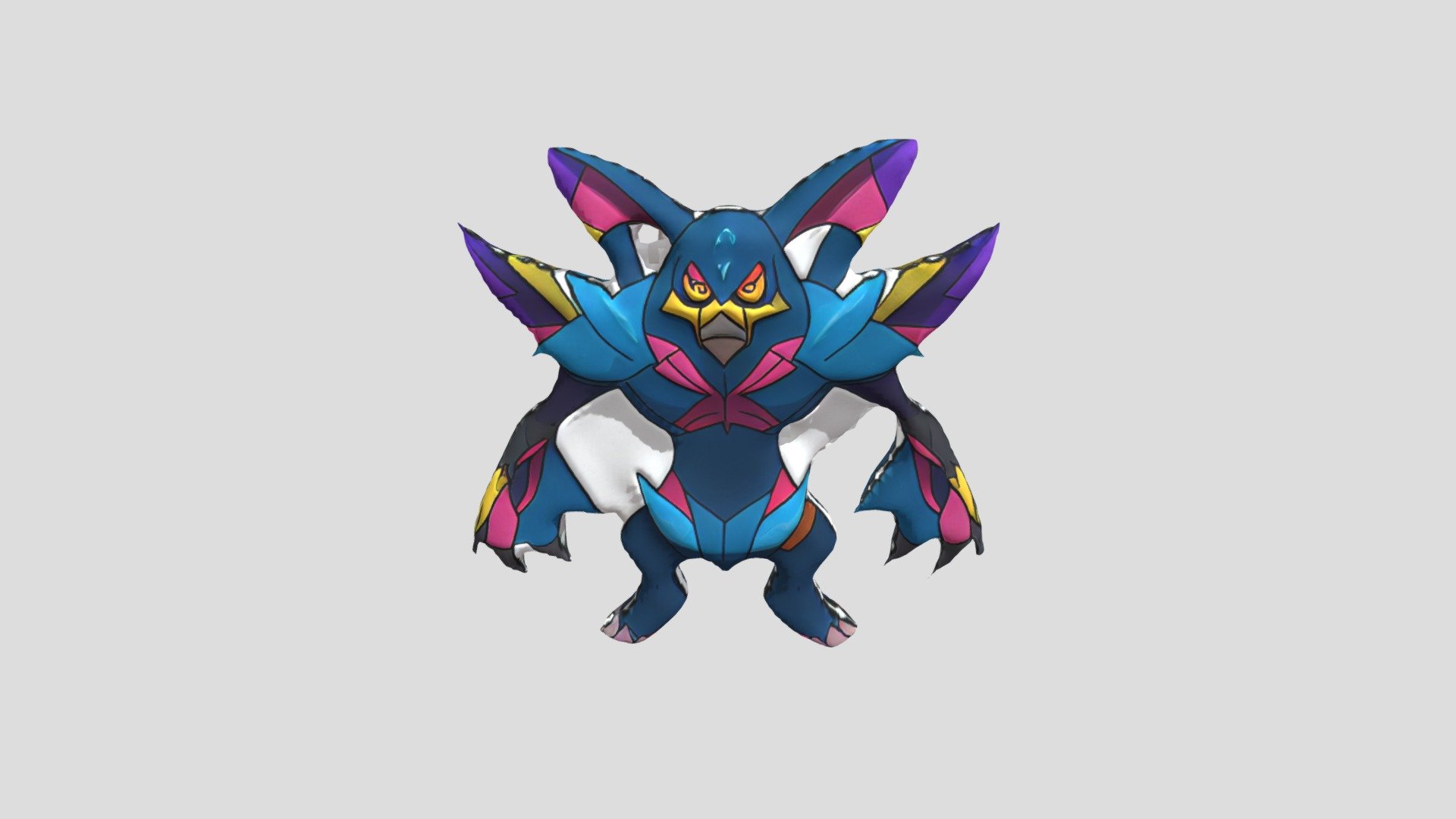 Pokemon Goal 914 - Download Free 3D model by klrxyz [af6fee4] - Sketchfab