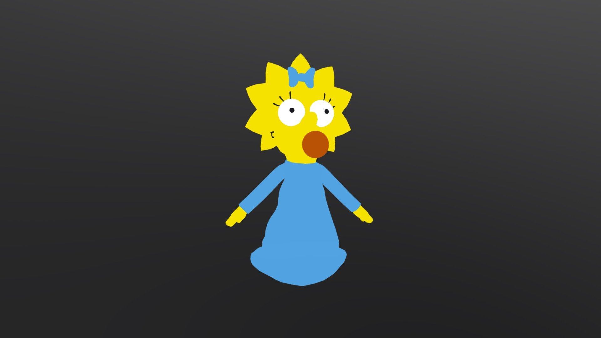 the Simpsons game - Maggie Simpson - Download Free 3D model by Jacxx2 ...