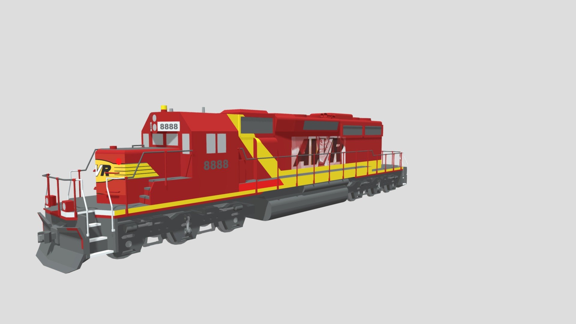awvr 8888 unstoppable - Download Free 3D model by zairiqzairiq [af706a6 ...