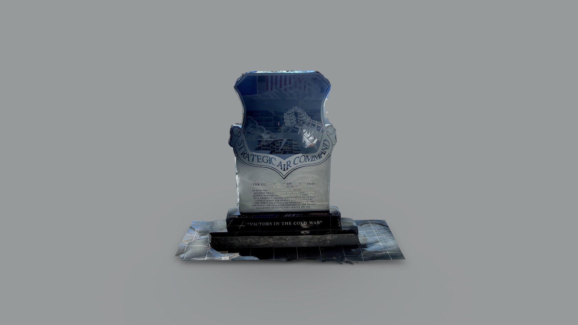 Day 12: STRATCOM monument - Download Free 3D model by jmill [af7091b ...