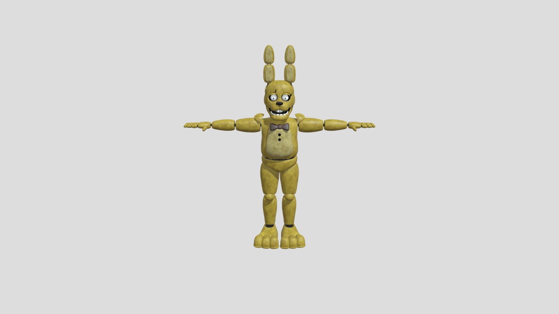 The_silver_eyes_spring_bonnie_blender - Download Free 3D model by Dark ...