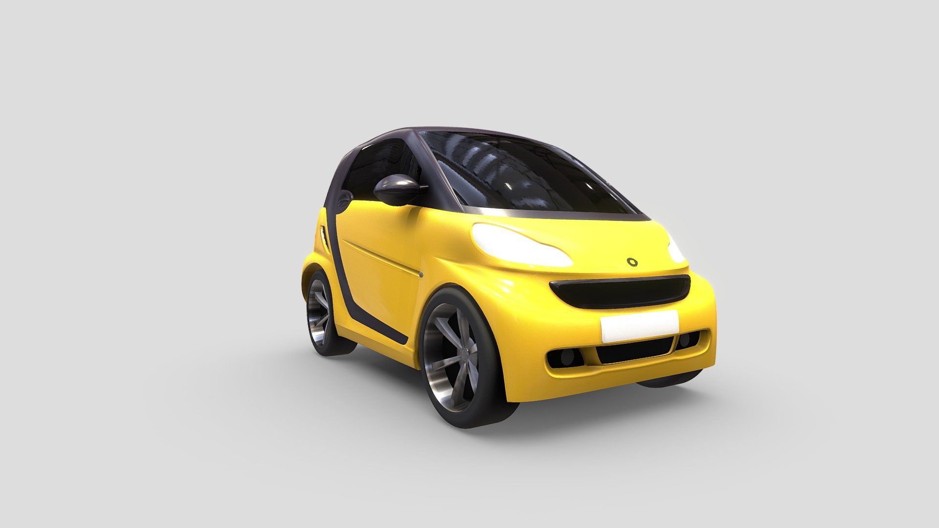 Smart ForTwo - Download Free 3D model by Made in Brunel - Cutting Edge ...