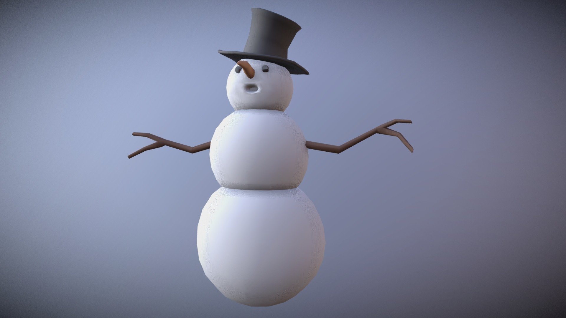 Snowperson - 3D model by Lee (@leeallanwilliamson) [af7189a] - Sketchfab